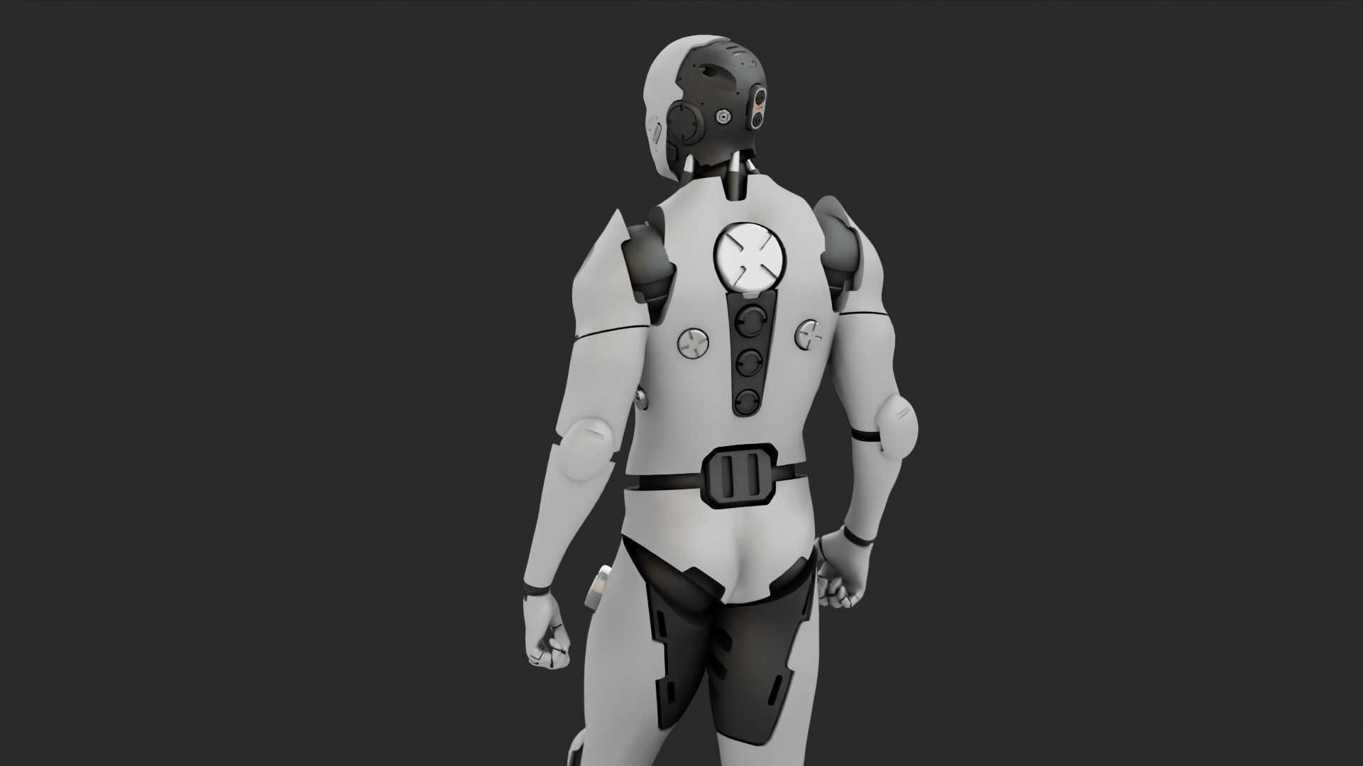 META HUMAN BOT RIGGED 3D model rigged | CGTrader