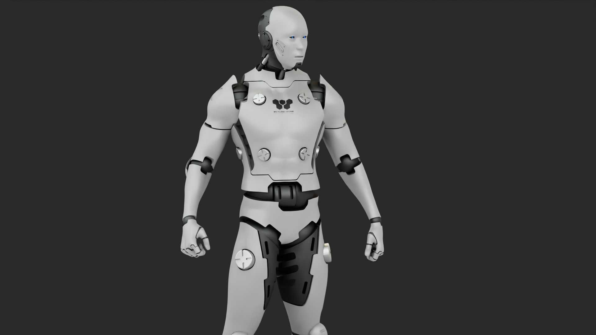 META HUMAN BOT RIGGED 3D model rigged | CGTrader