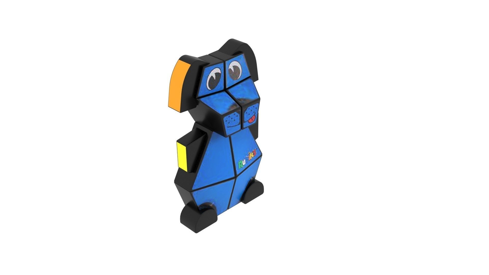 Animals Rubiks Cube Collection 3D model | CGTrader