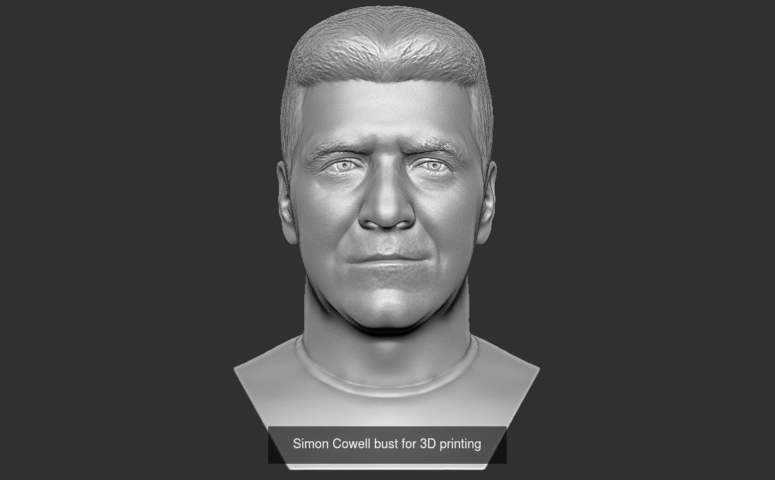 Famous TV celebs bust for 3D printing 3D Model Collection | CGTrader