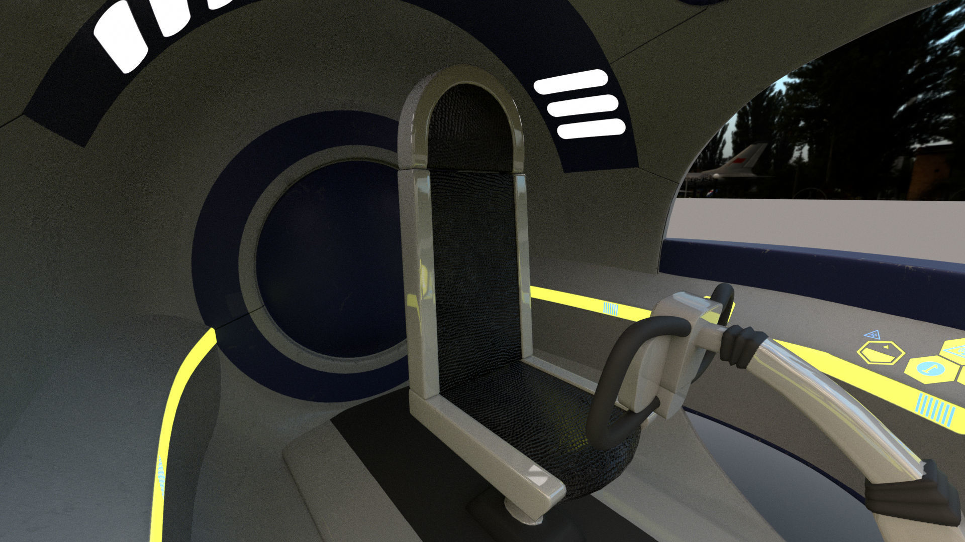 Sumergible - Seamoth 3D model | CGTrader