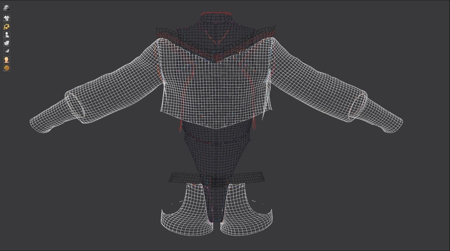 Cuberpunk Edgerunner Lucy Outfit Marvelous Designer Project Obj 3D ...