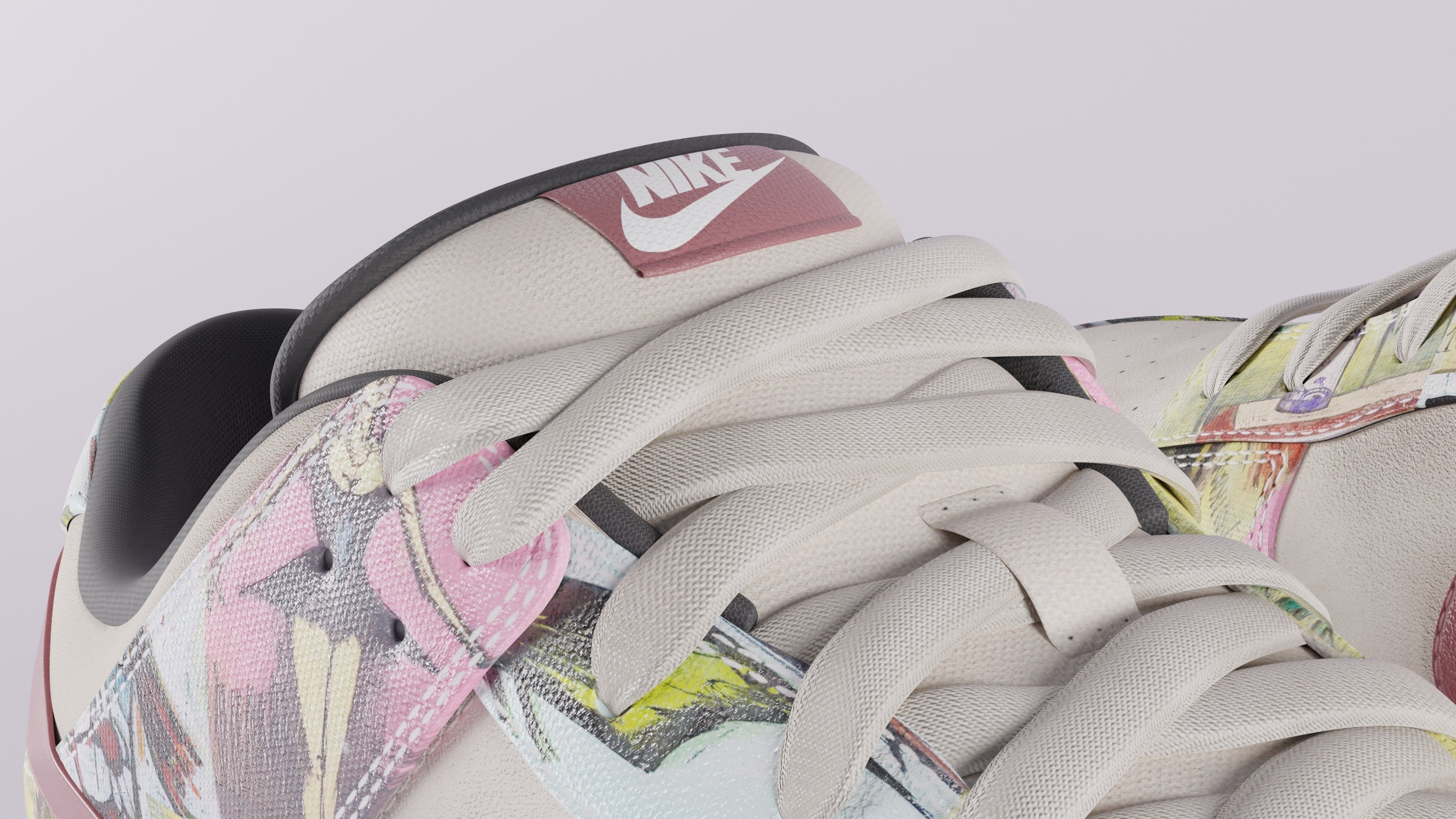 3D model Nike Dunk SB Pro Paris VR / AR / low-poly | CGTrader