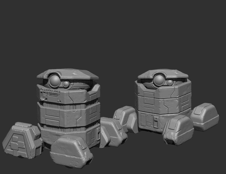 Star Wars B2-EMO Droid 3D model 3D printable | CGTrader