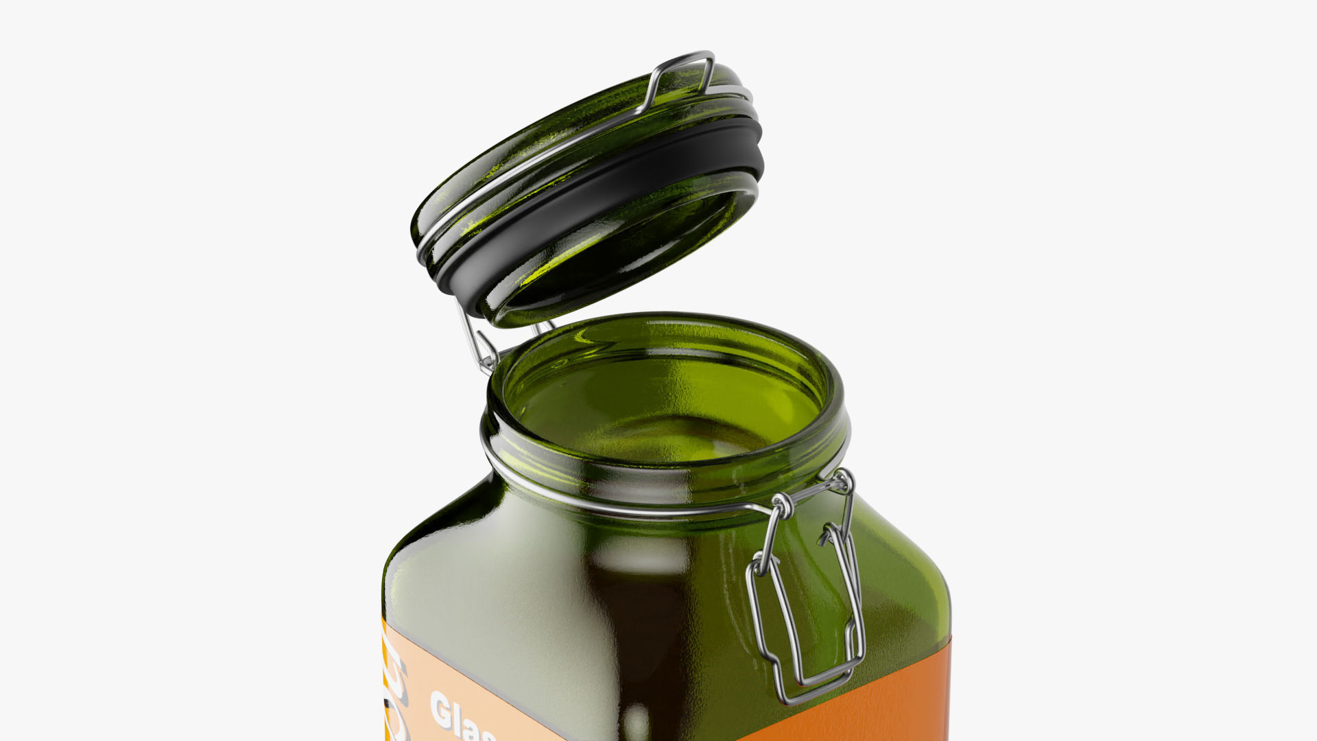 Glass Jar 3D model | CGTrader