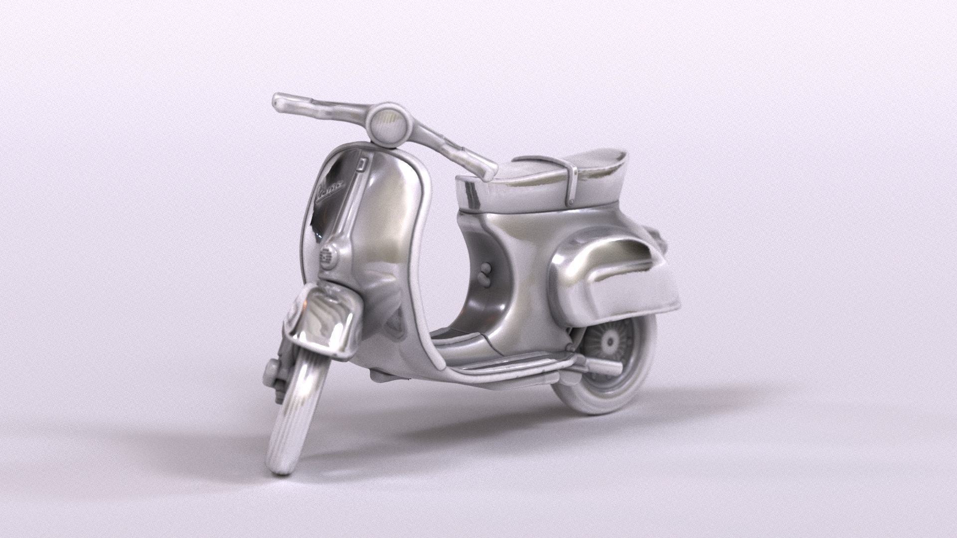 Vespa Key Ring 3D Model 3D model 3D printable | CGTrader