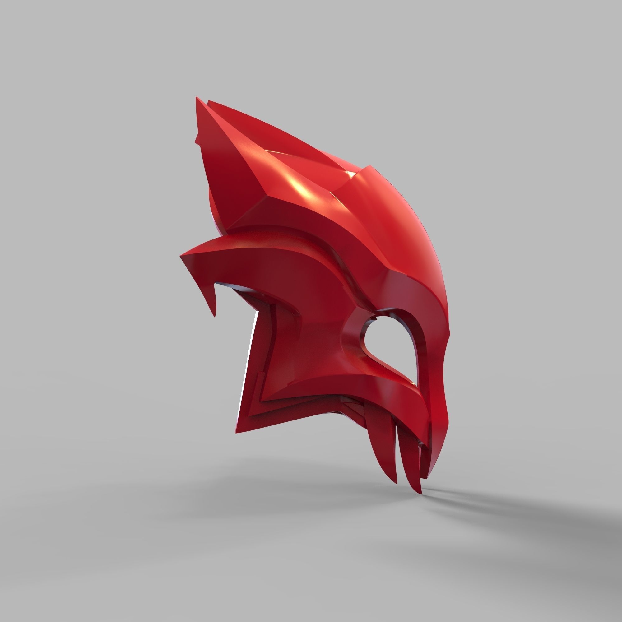 Red Claw Halloween Full Wearable Mask with Teeth 3D model 3D printable ...