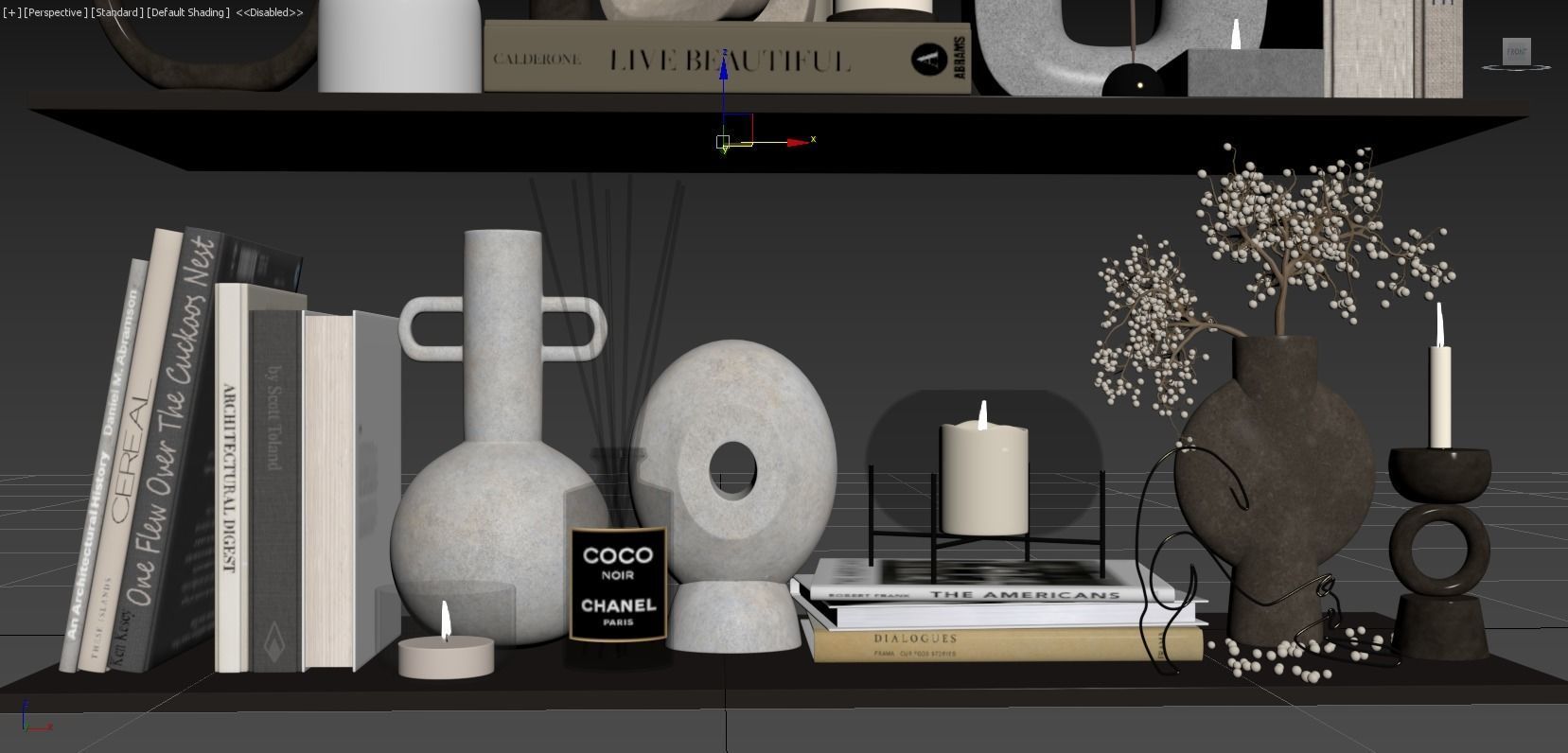 Decor Set 067 3D model | CGTrader