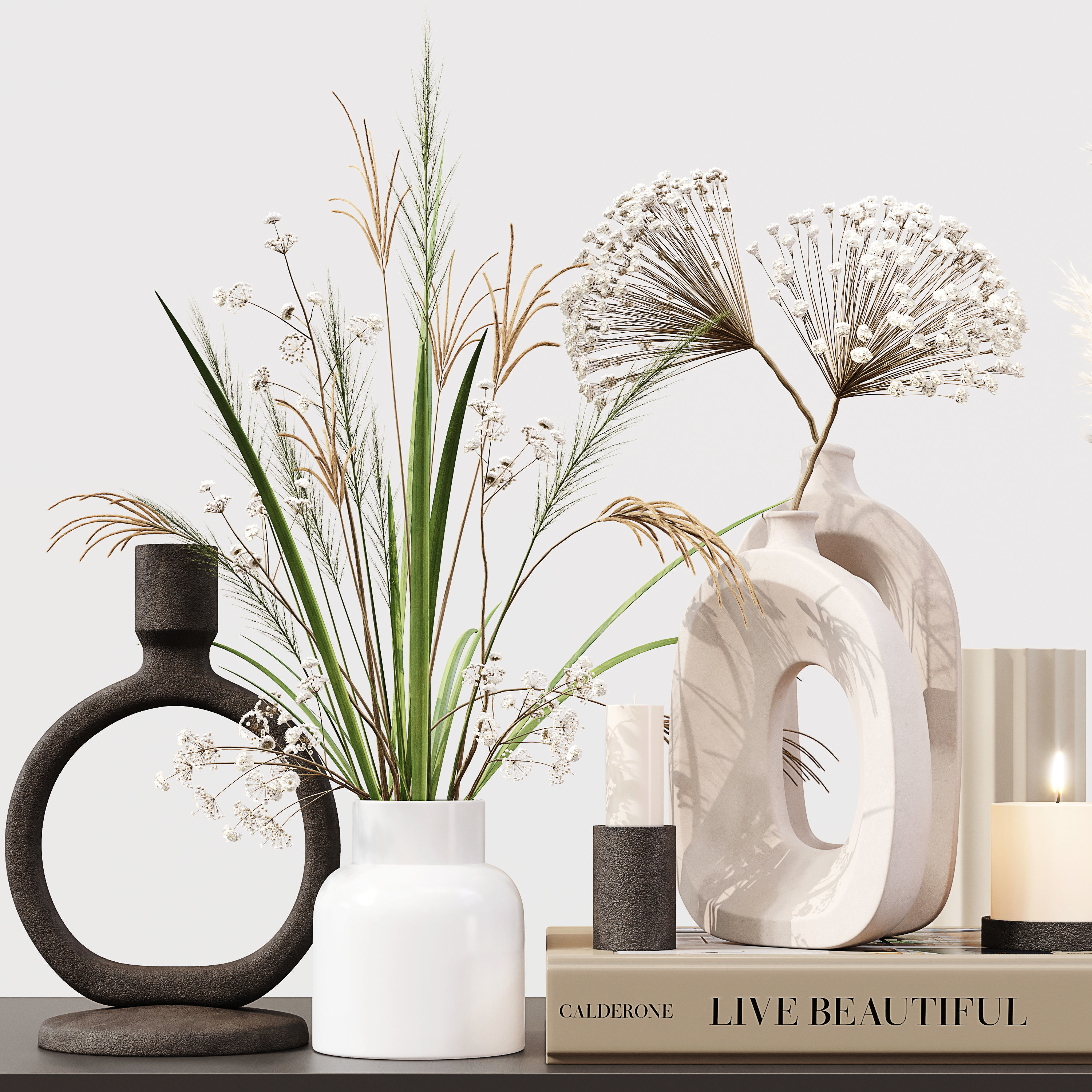 Decor Set 067 3D model | CGTrader