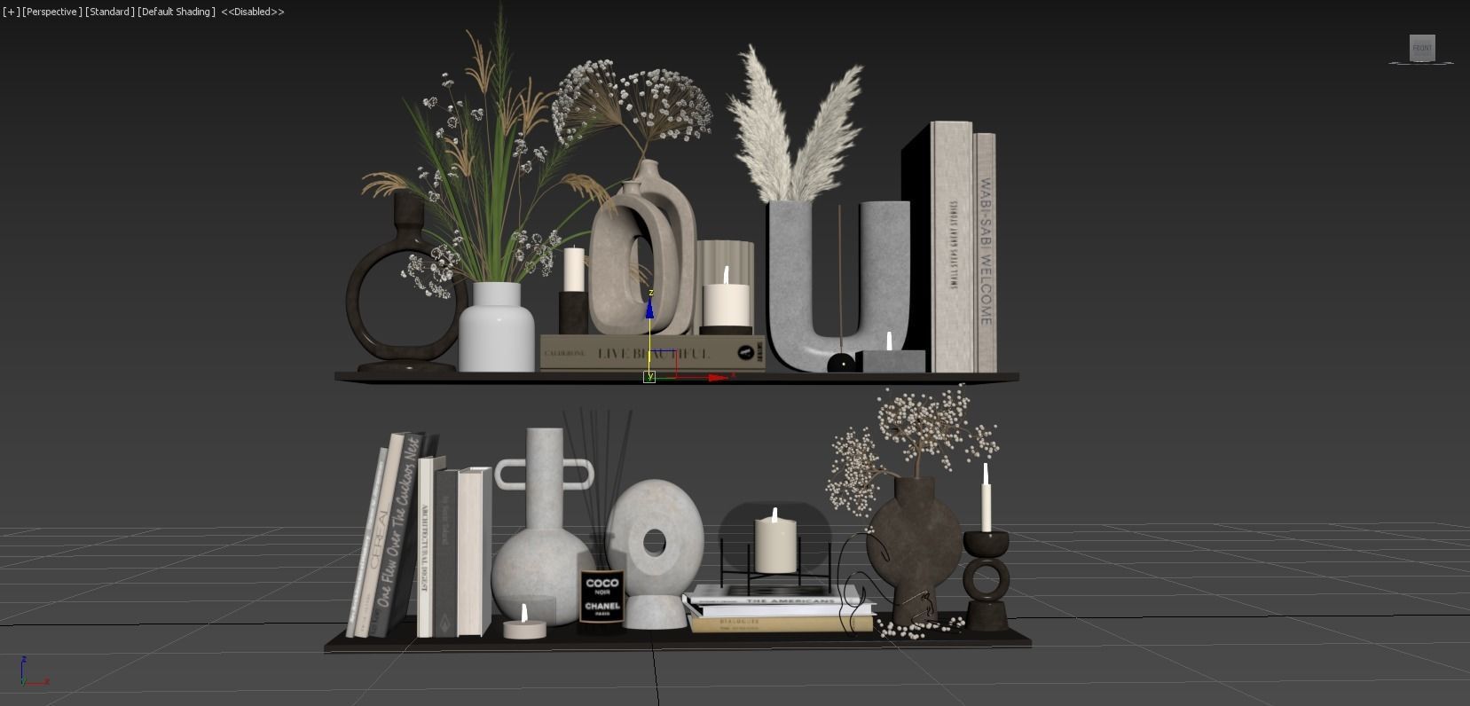 Decor Set 067 3d Model Cgtrader