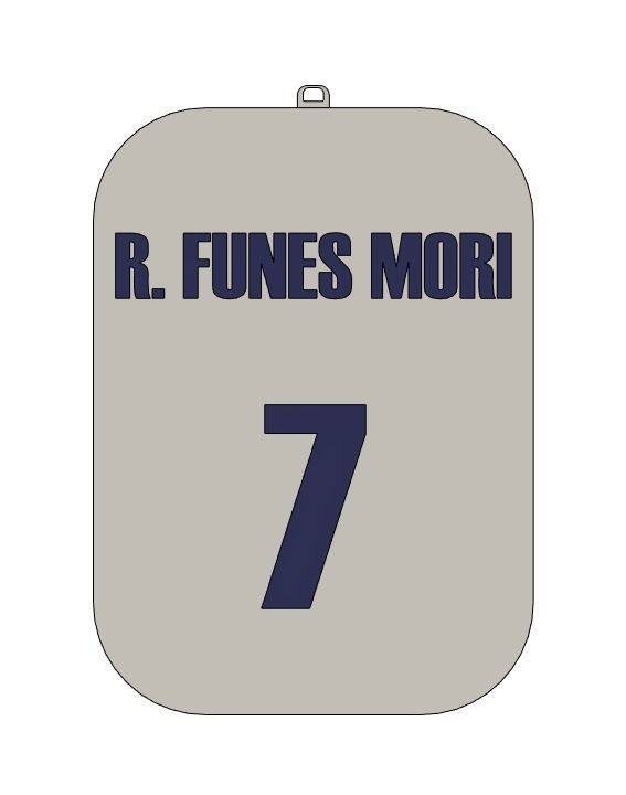 Monterrey 2 Piece Key Chain 3D model | CGTrader