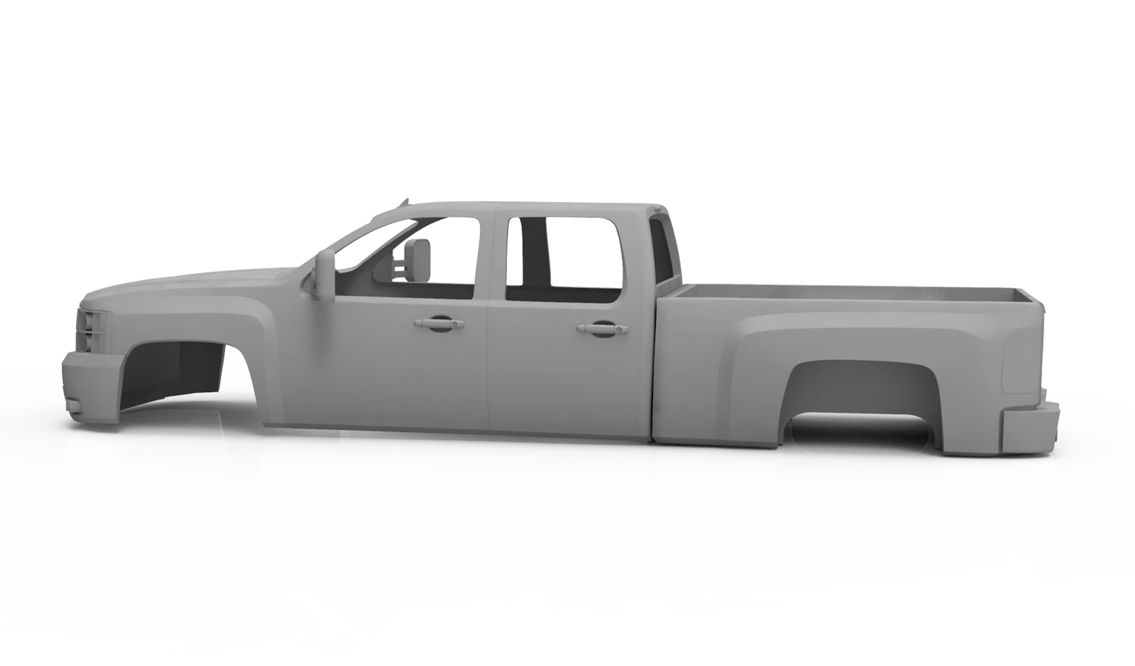 Chevrolet Silverado 1500 2013 3D model 3D printable | CGTrader