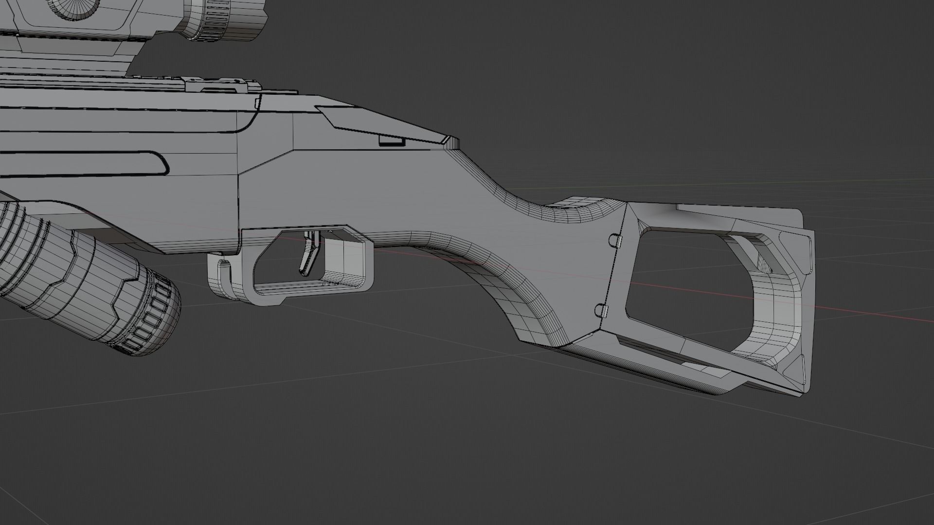 Sci-Fi Rifles Game Asset 3D Model 3D model | CGTrader