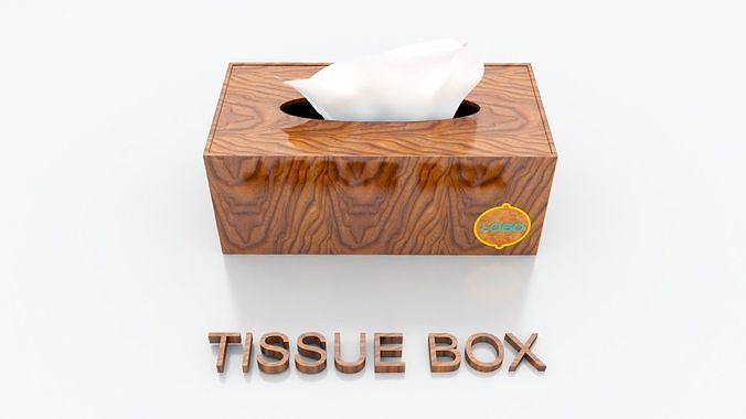LUXURY DESIGN TISSUE BOX 3D model | CGTrader