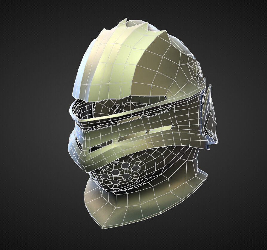3D model 15 HELMETS Low poly and high poly VR / AR / low-poly | CGTrader