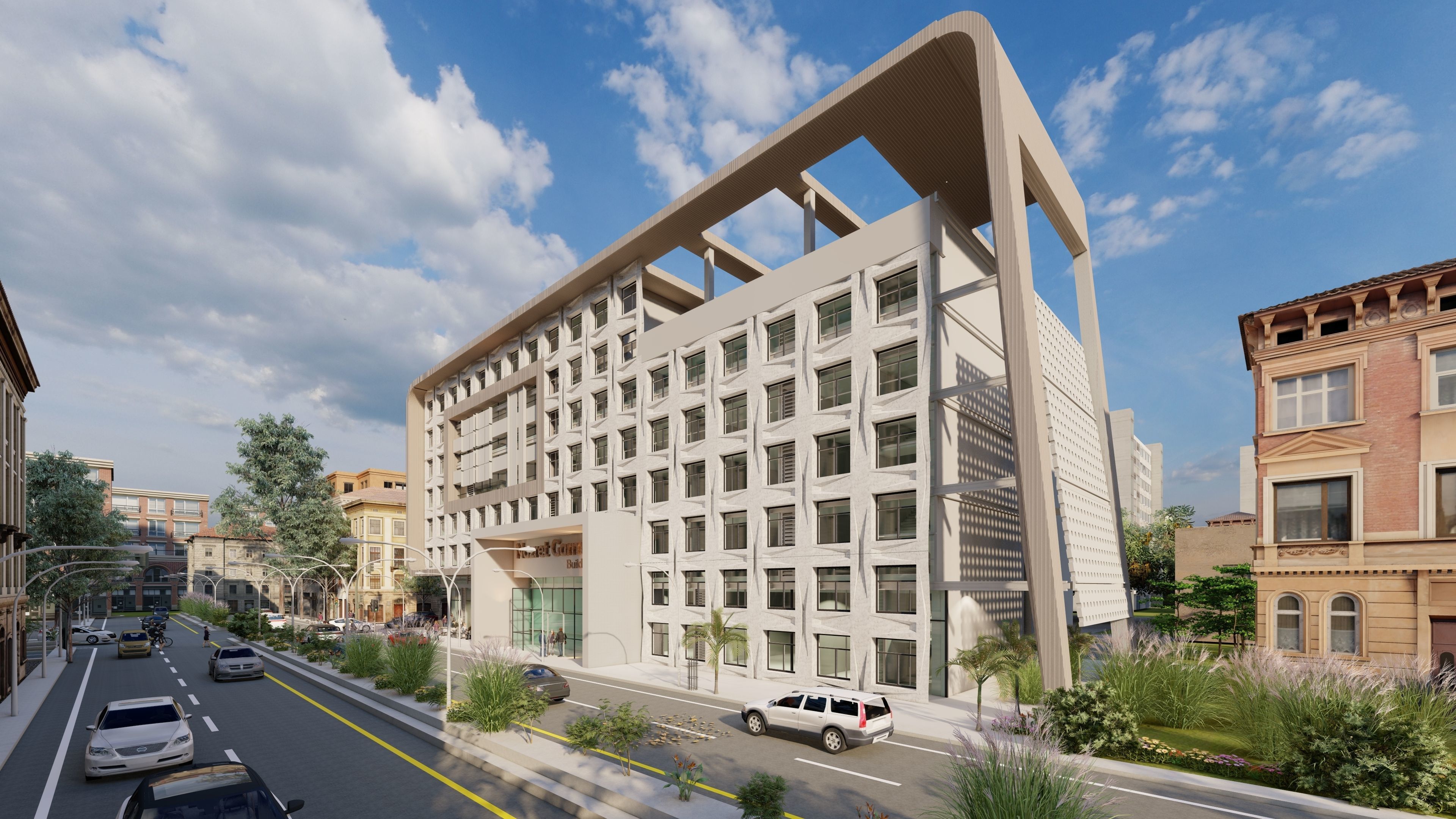 Commercial Building 3D model | CGTrader