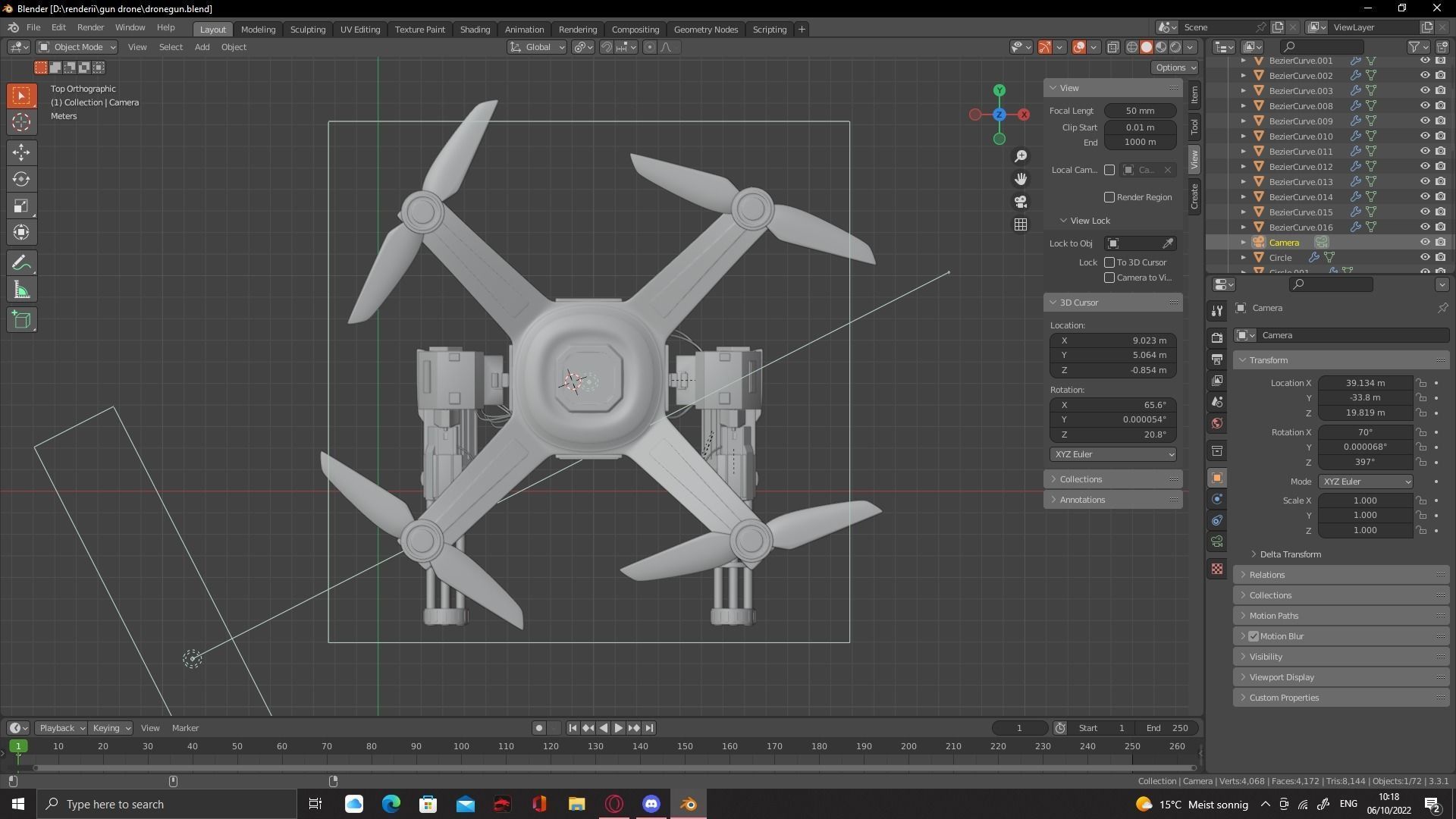 War Drone I Designed 3D model | CGTrader