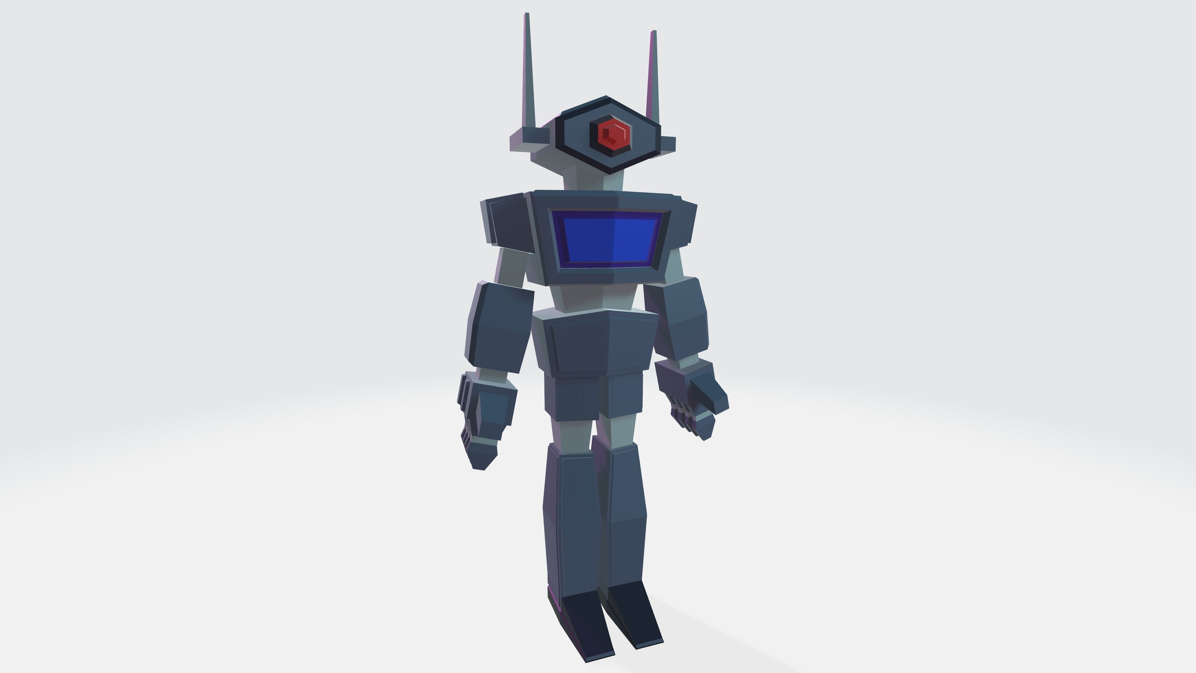Ai Robot for game free VR / AR / low-poly 3D model | CGTrader