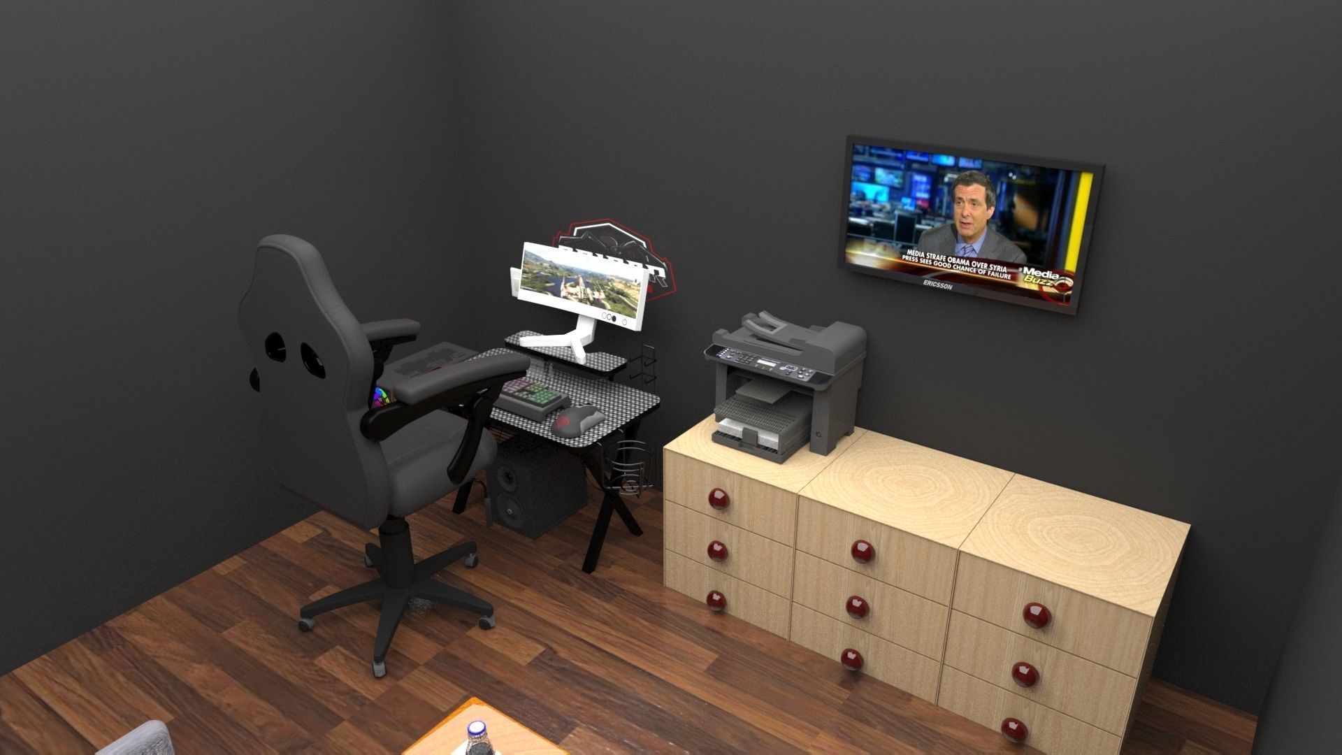 Computer Room 3D model | CGTrader