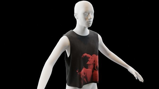 Tank Top free 3D model | CGTrader