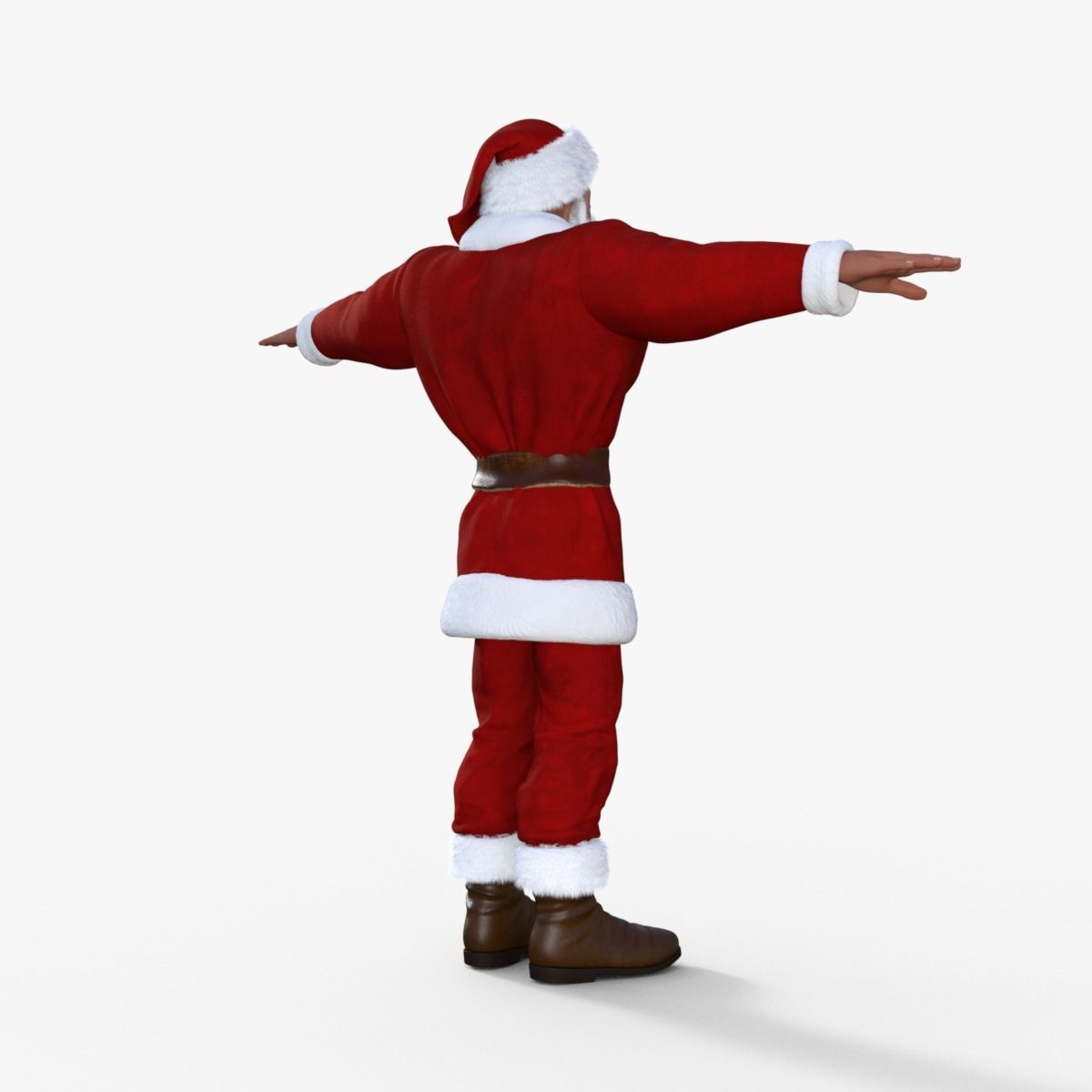Cartoon Santa Claus 3D model | CGTrader