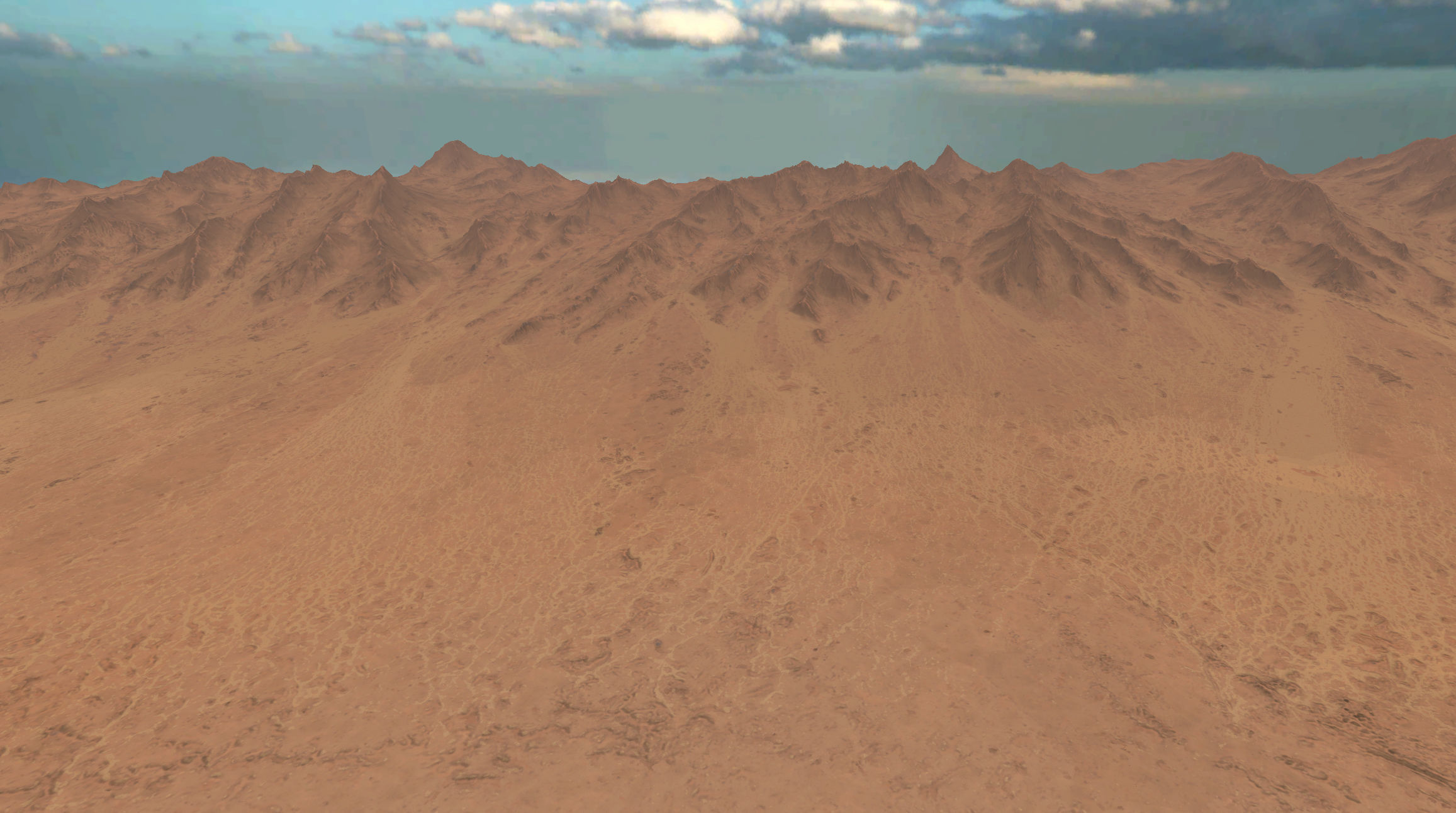 unity desert terrain 3D model | CGTrader