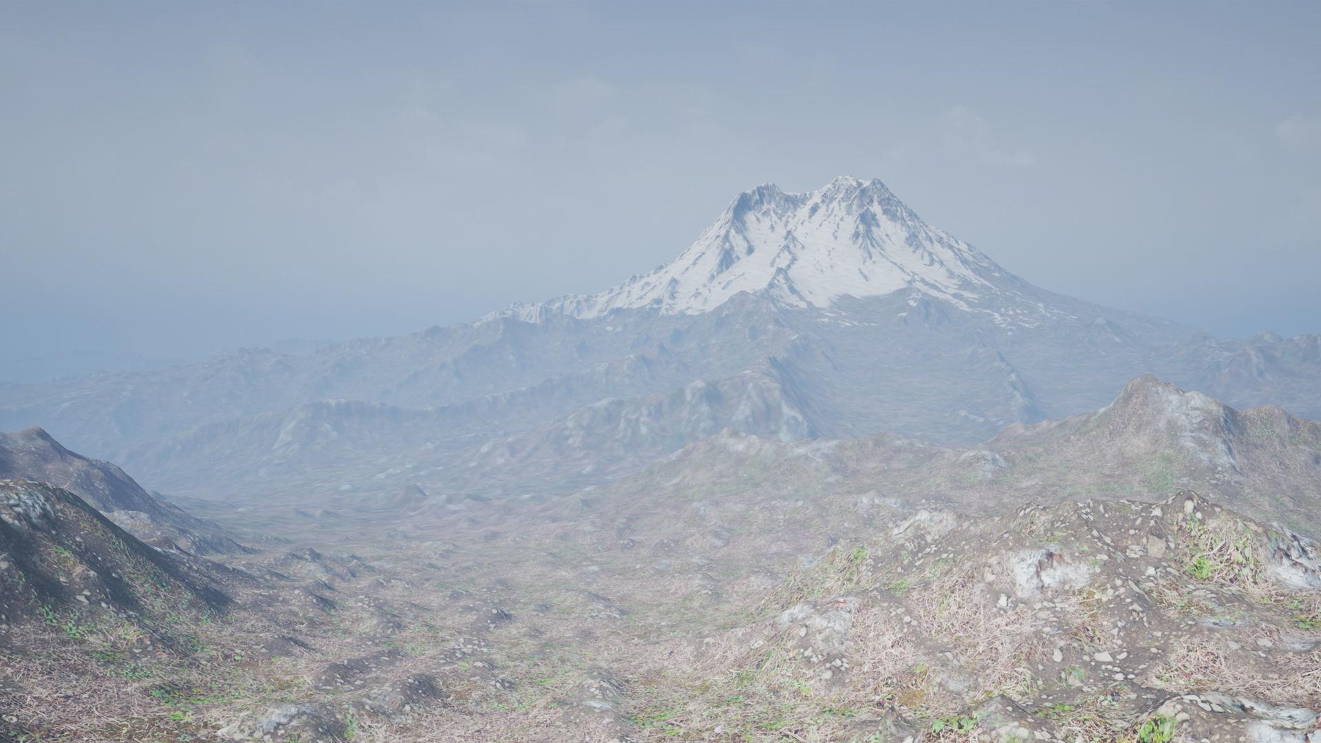 unity desert terrain 3D model | CGTrader