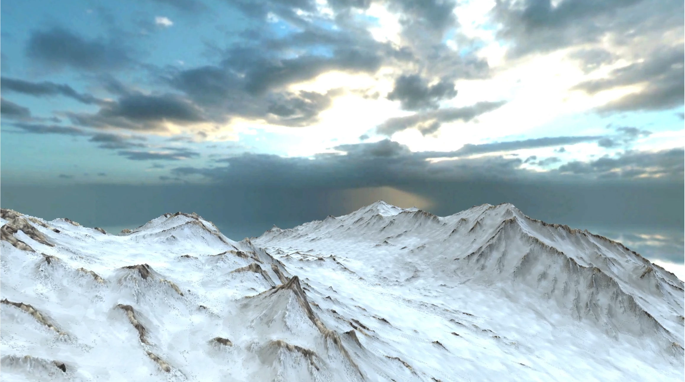 unity desert terrain 3D model | CGTrader