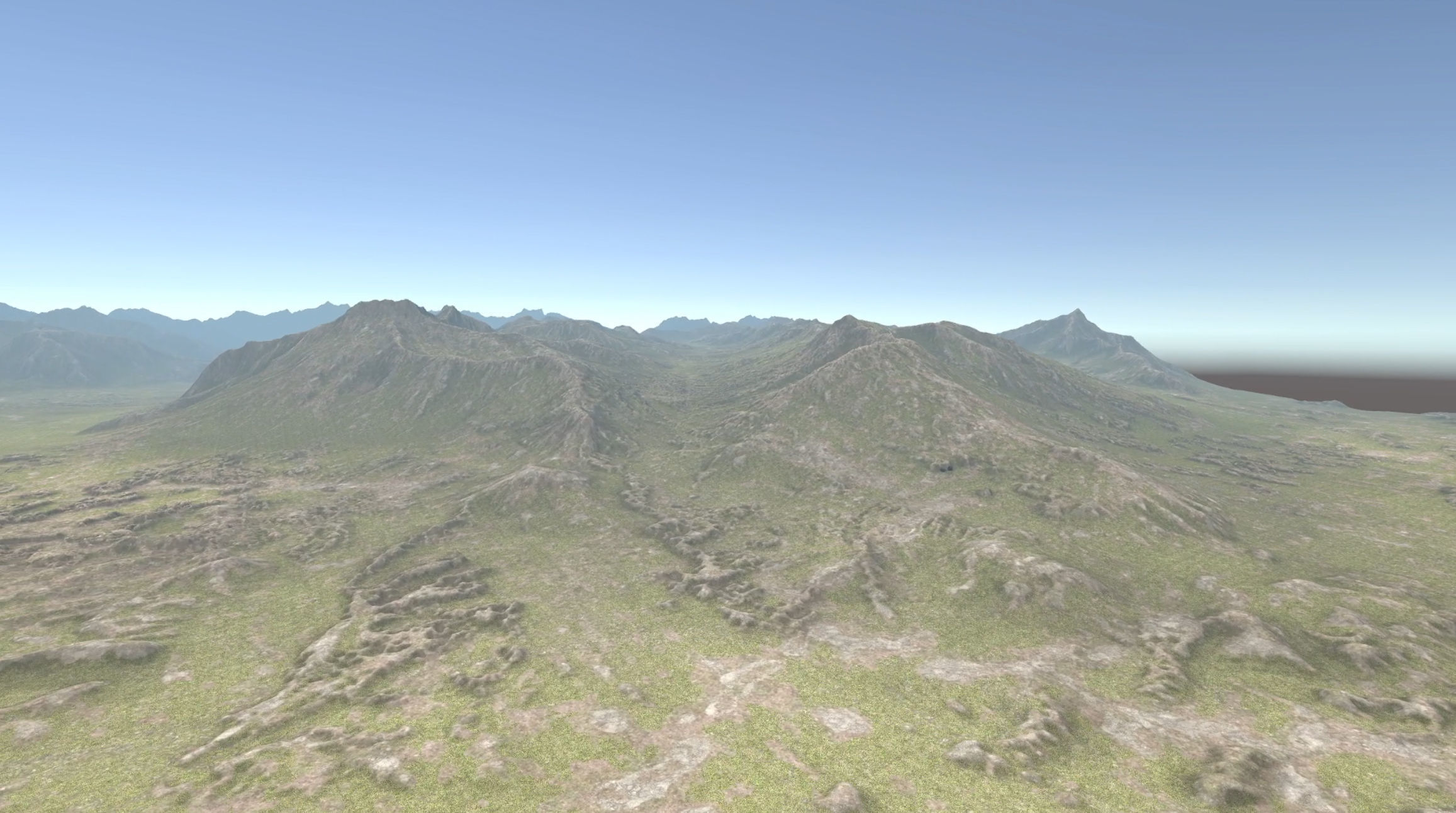 unity desert terrain 3D model | CGTrader