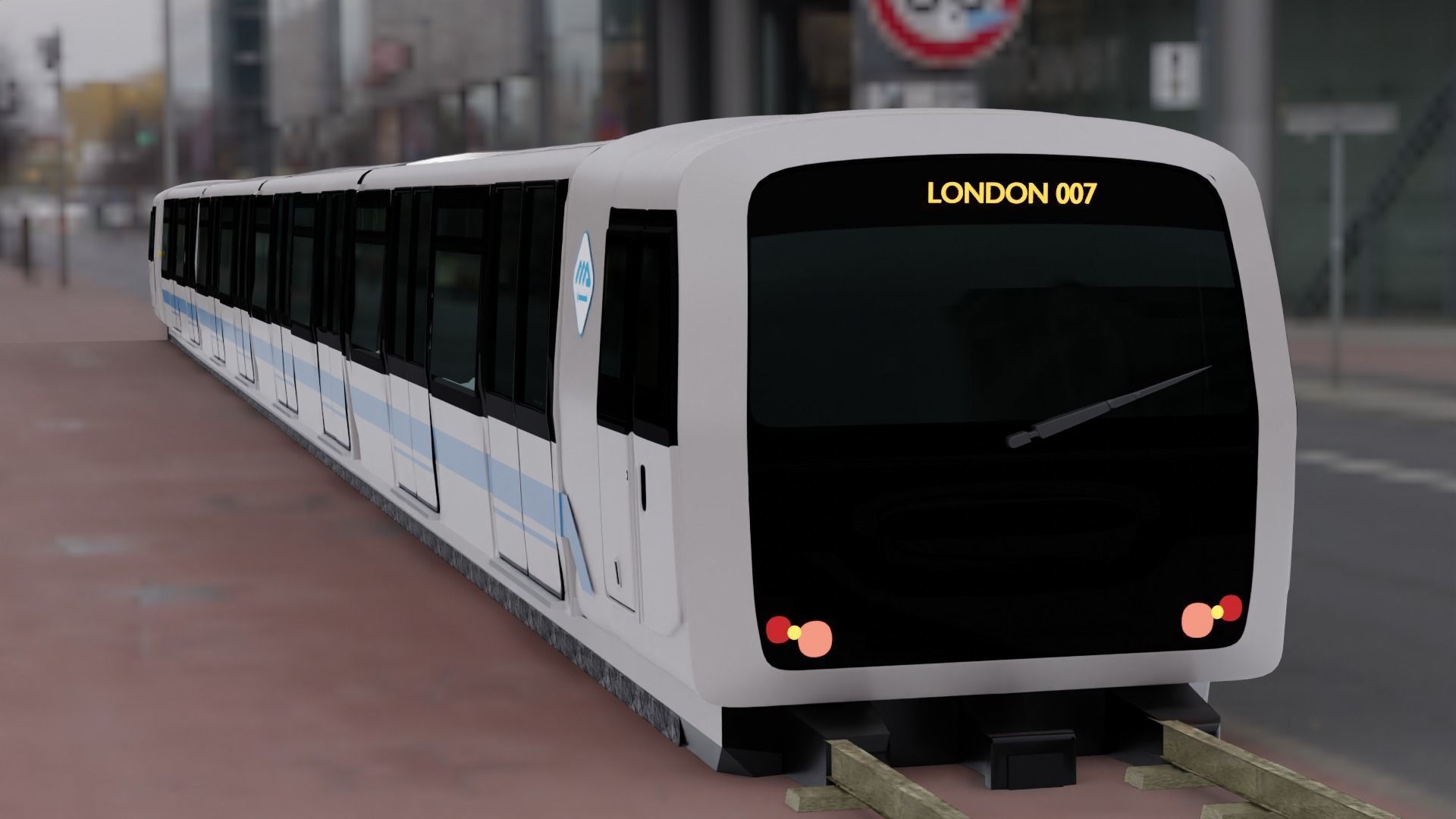 3D model subway animation and door opening VR / AR / low-poly | CGTrader