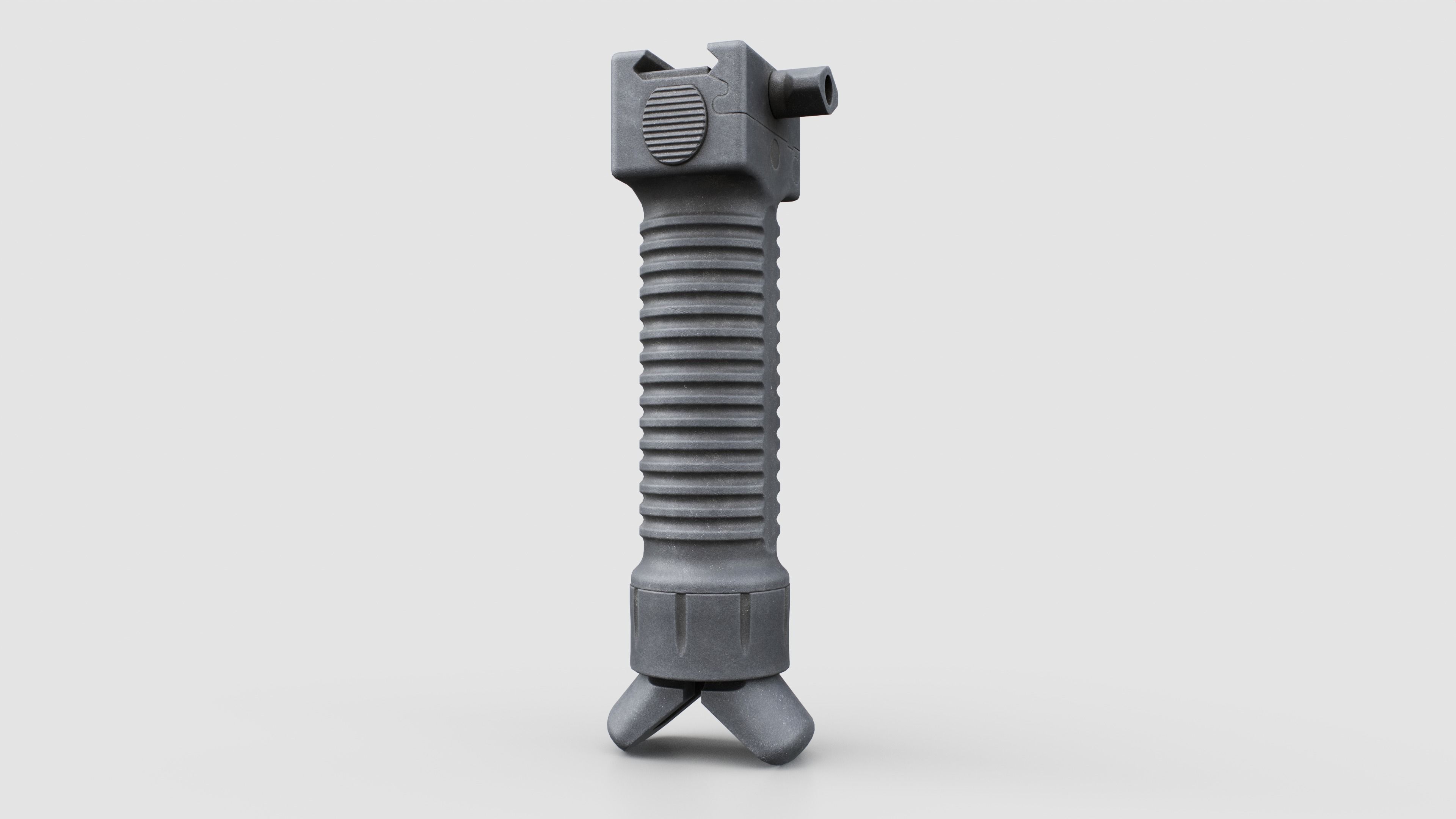 3D model Grip Pod GPS-02 Vertical Grip Bipod VR / AR / low-poly | CGTrader