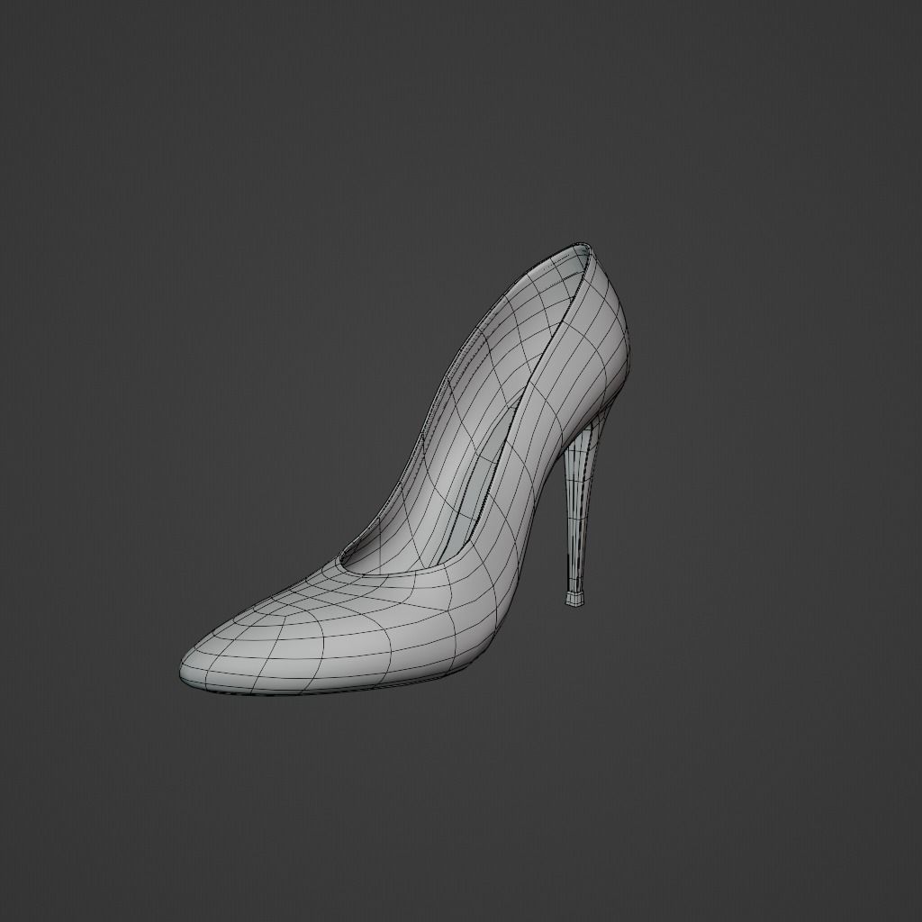 3D High Heels - Pointy Stilettos free 3D model | CGTrader