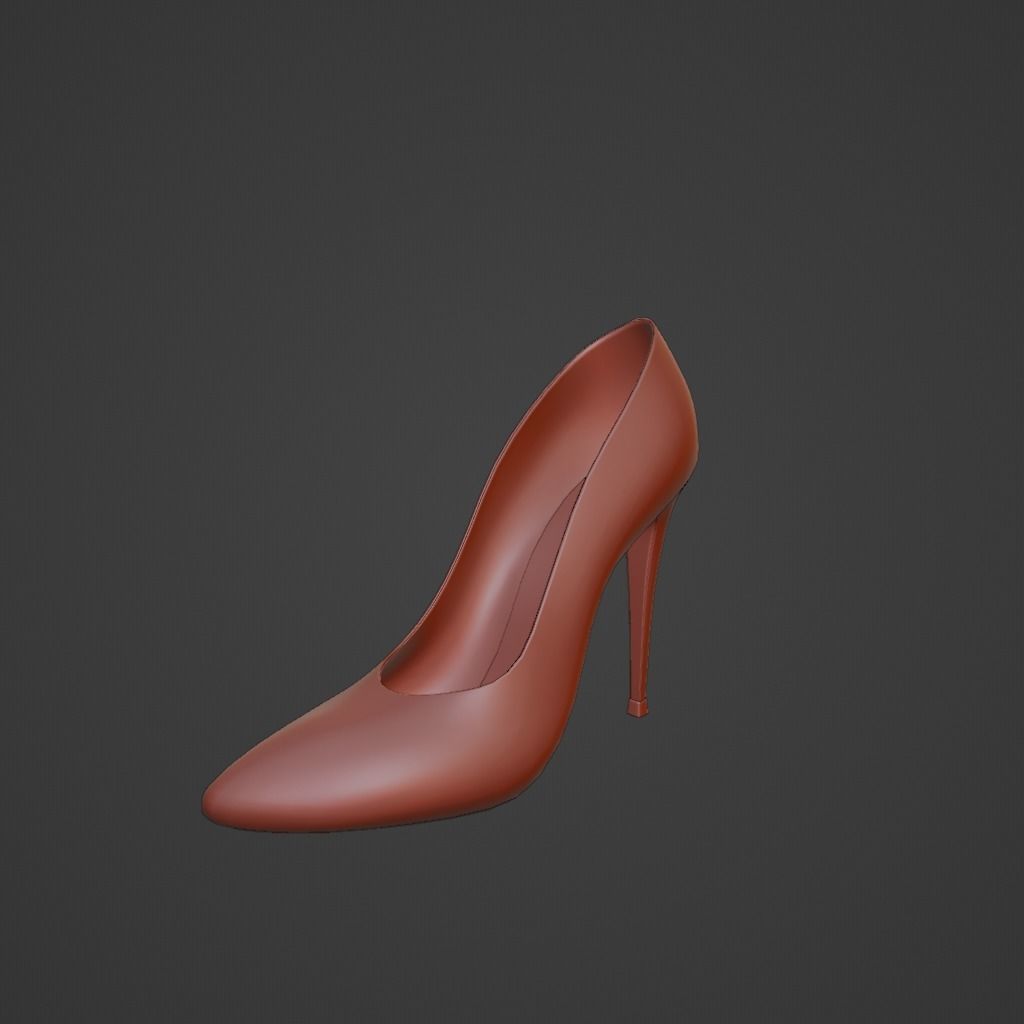 3D High Heels - Pointy Stilettos free 3D model | CGTrader