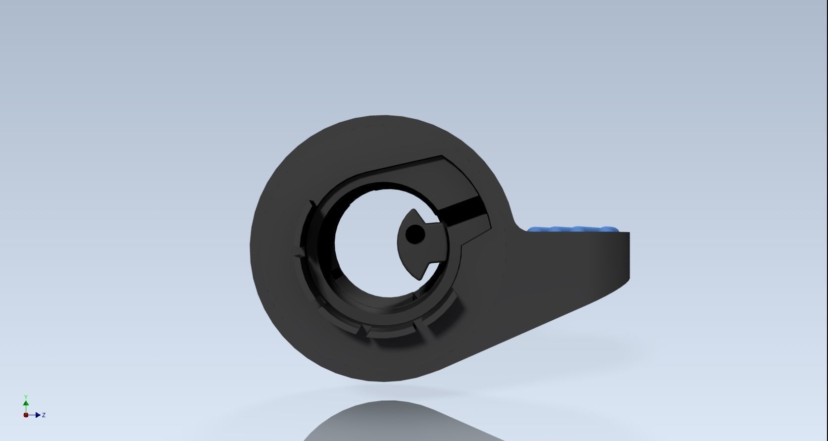 Finger Speed Dial Throttle Accelerator for Xiaomi scooter 3D model ...