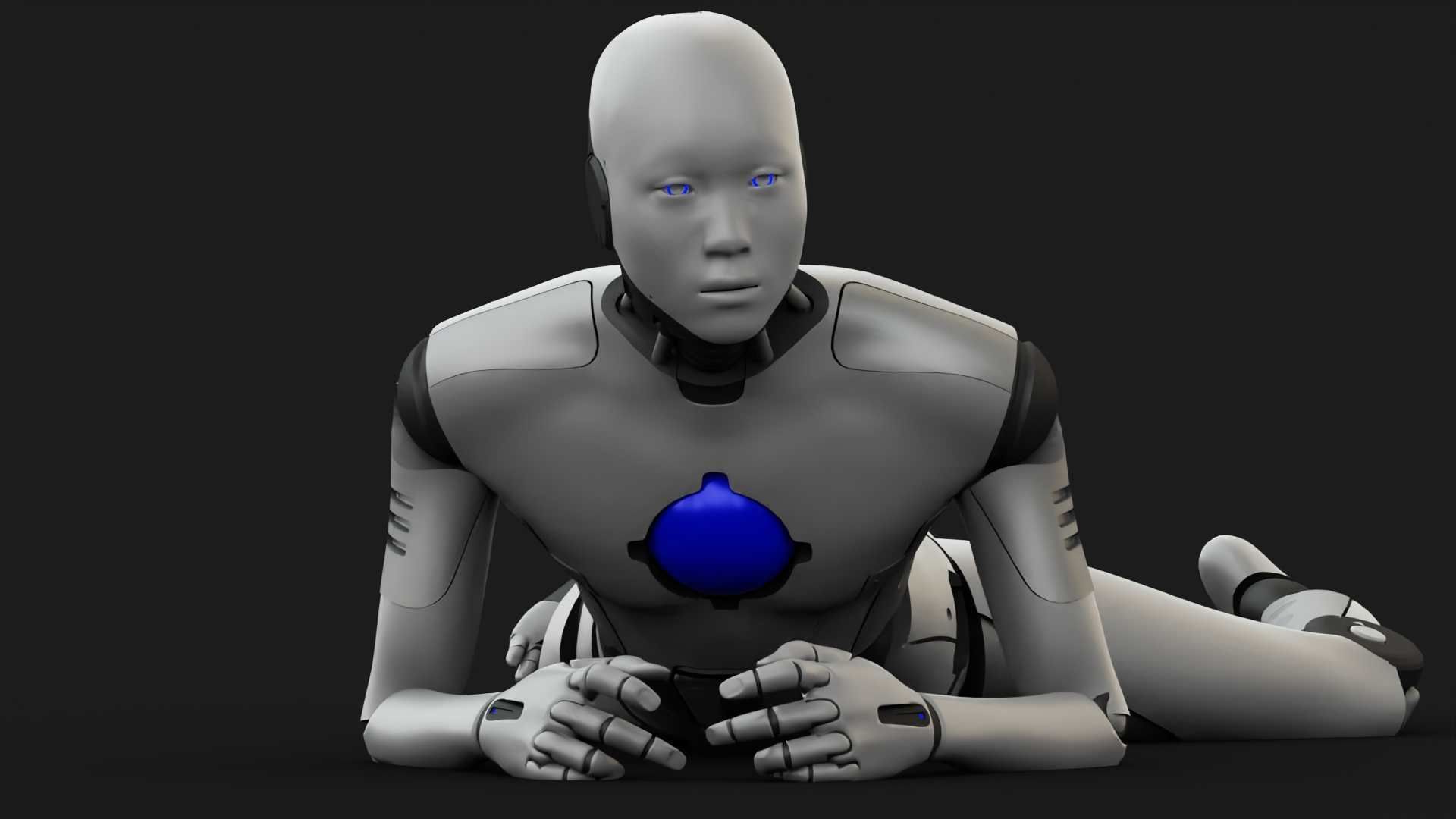 ANDROID MANO RIGGED 3D model rigged | CGTrader