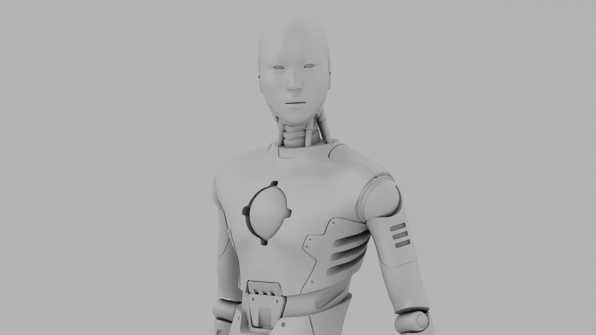 ANDROID MANO RIGGED 3D model rigged | CGTrader