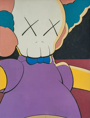 Kaws Krusty the Clown For Print 3D model 3D printable | CGTrader