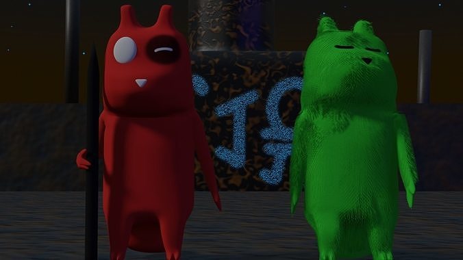SlugCat 3D model rigged | CGTrader