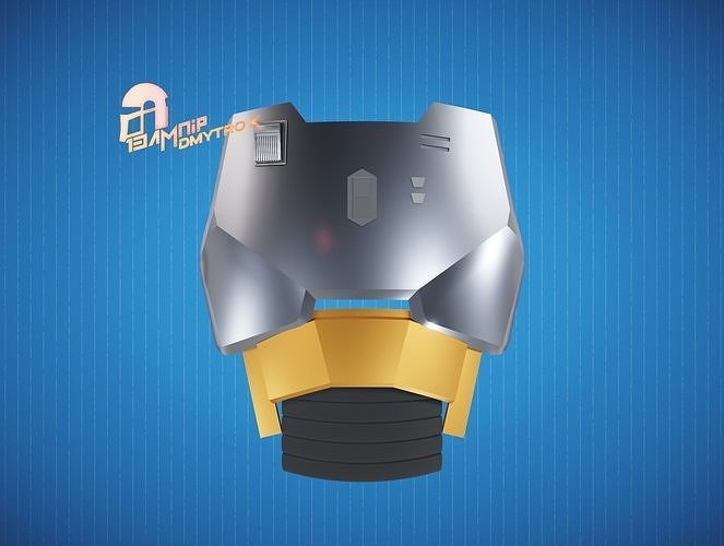 Custom Mandalorian Chest Armor 3D model 3D printable | CGTrader
