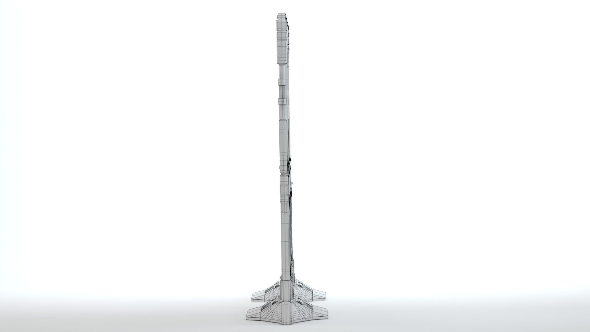 Plastic Construction Barrier 3D model | CGTrader