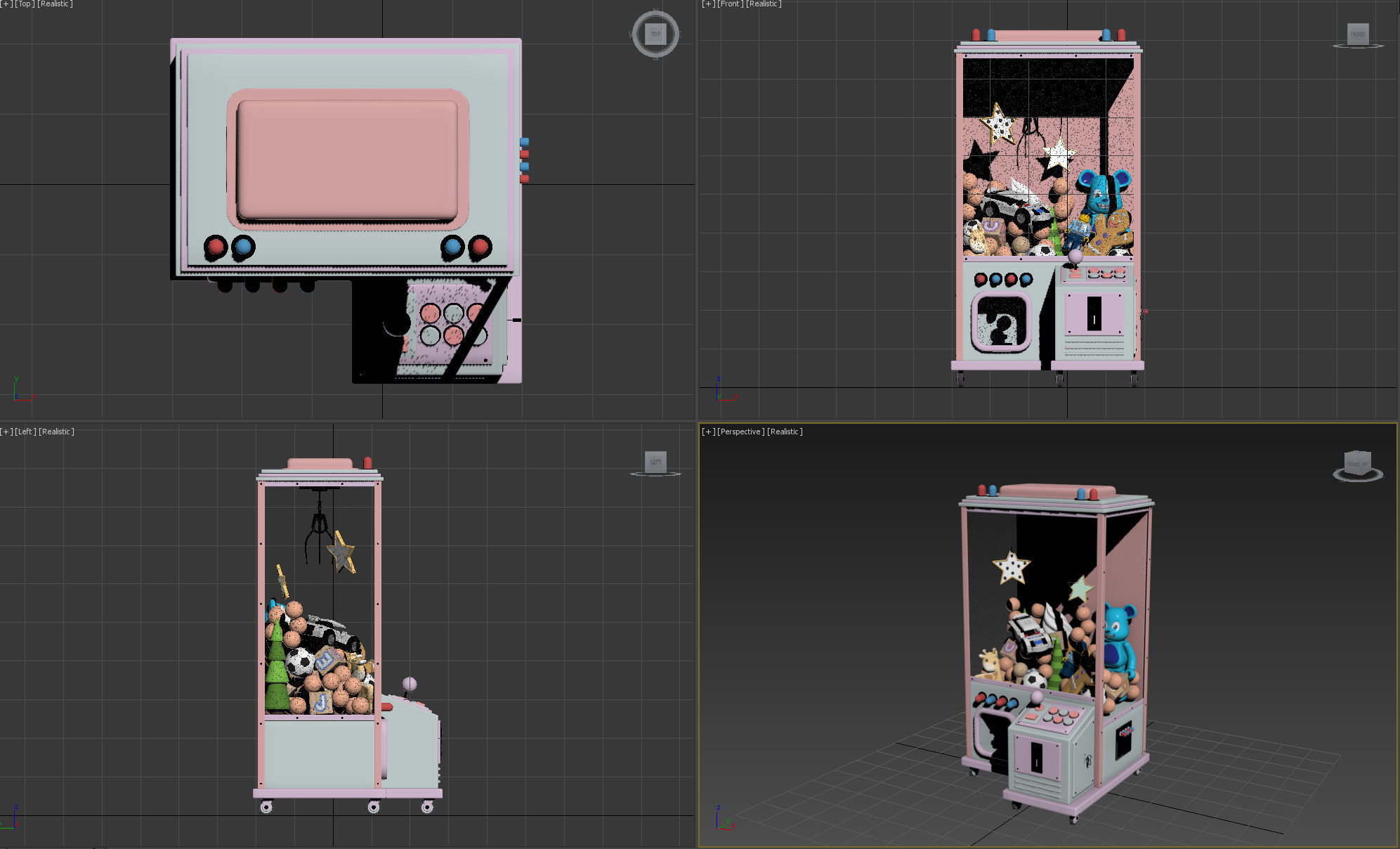 Grabber Machine 3D model | CGTrader