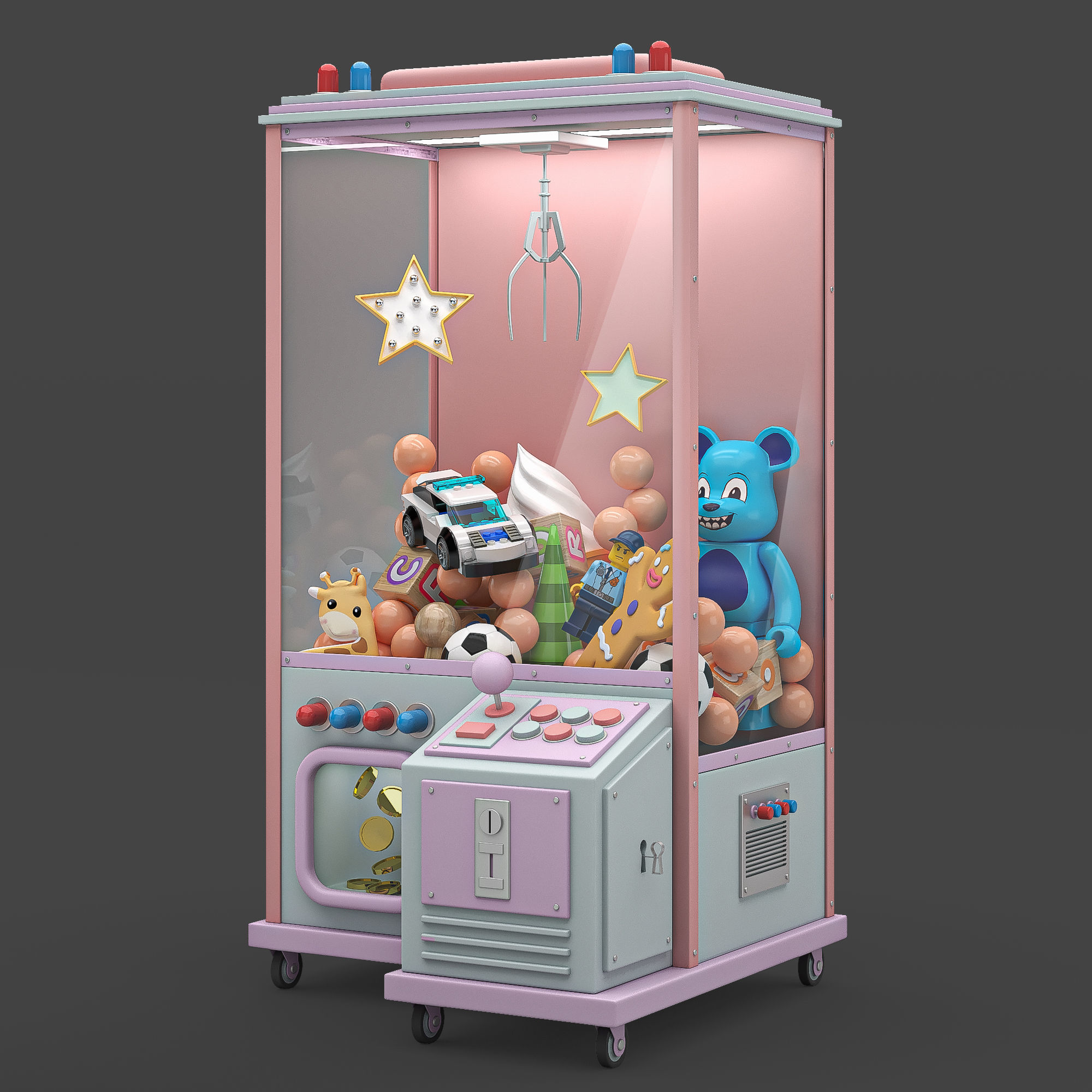 Grabber Machine 3D model | CGTrader