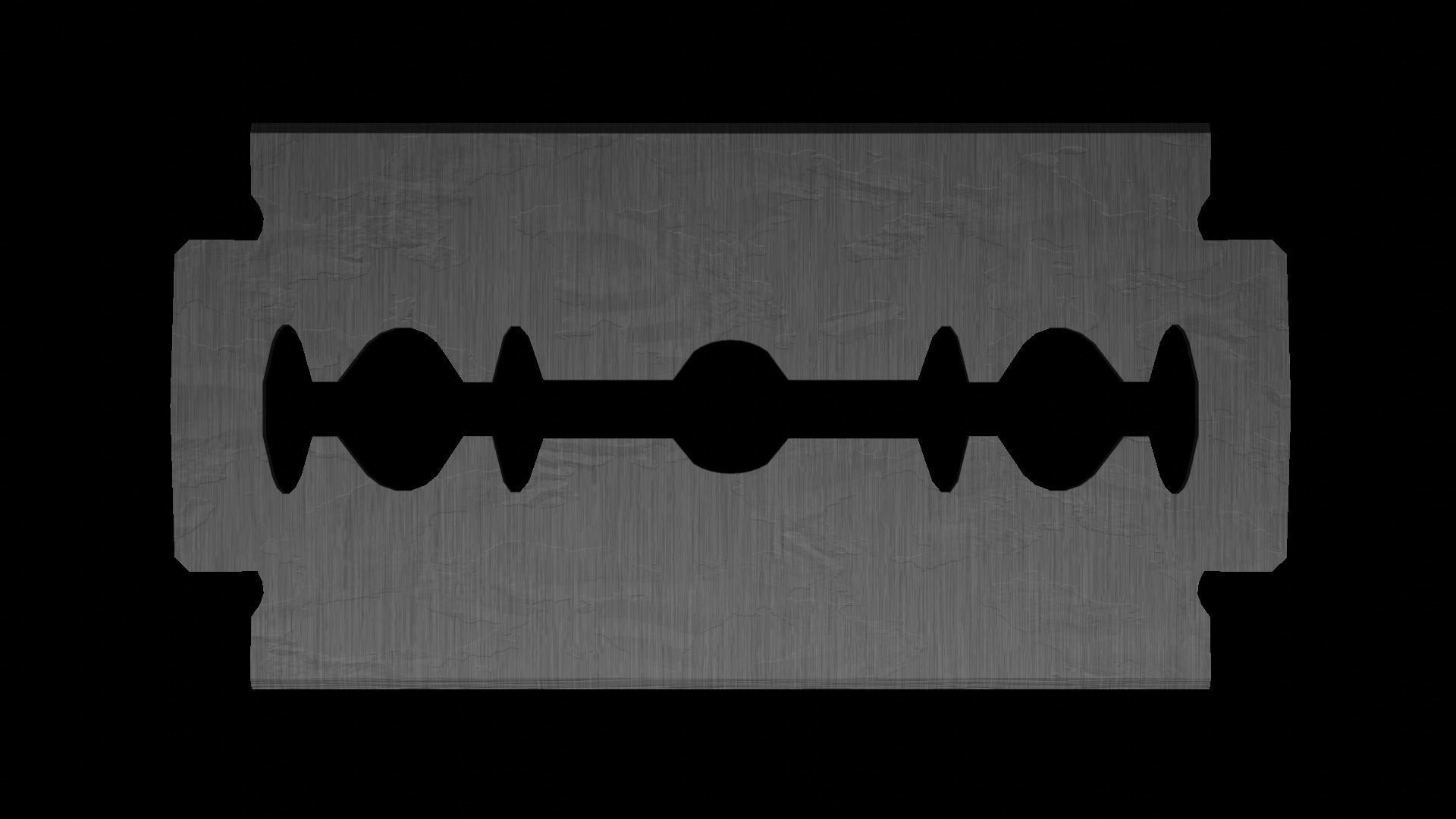 3D model Razorblade razor blade VR / AR / low-poly | CGTrader