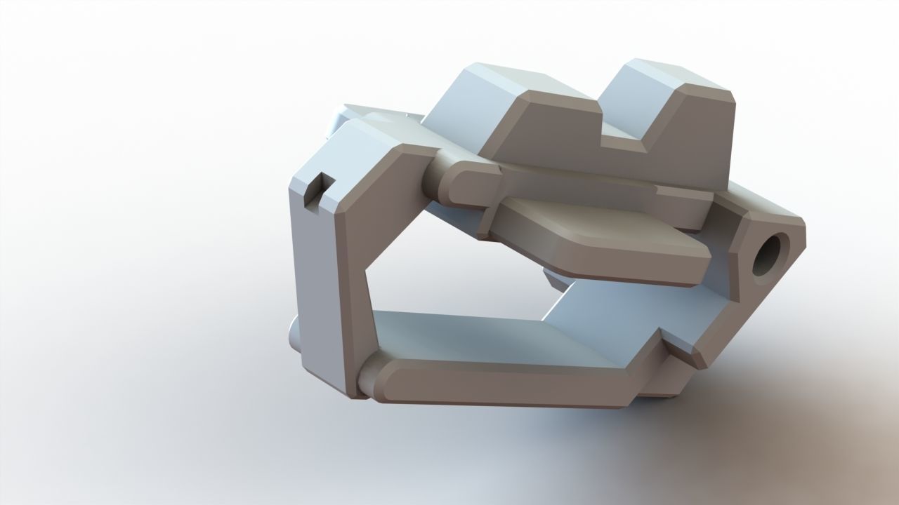 Gundam unicorn beam magnum - human size 3D model 3D printable | CGTrader