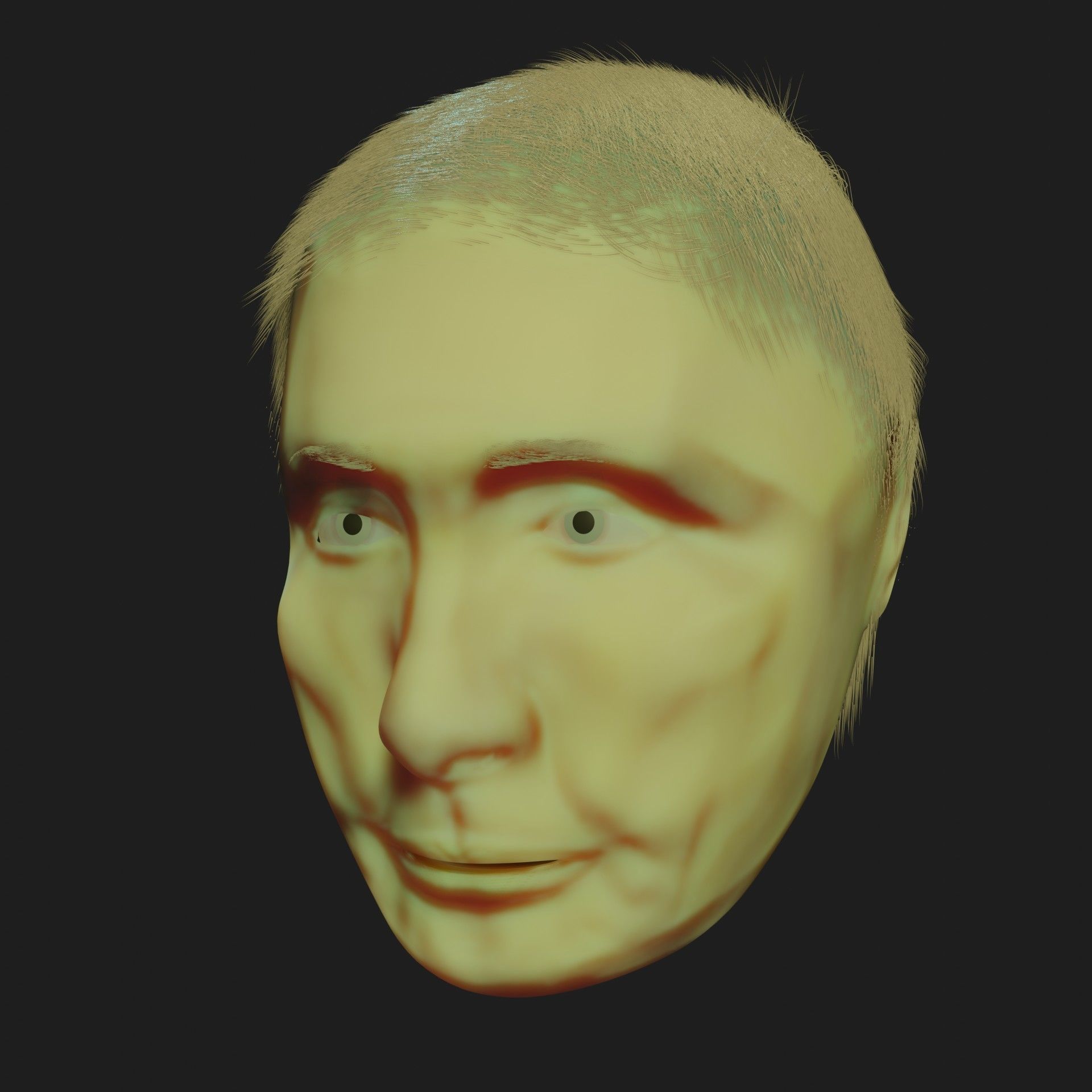 Vladimir Putin President of Russia 3D model | CGTrader