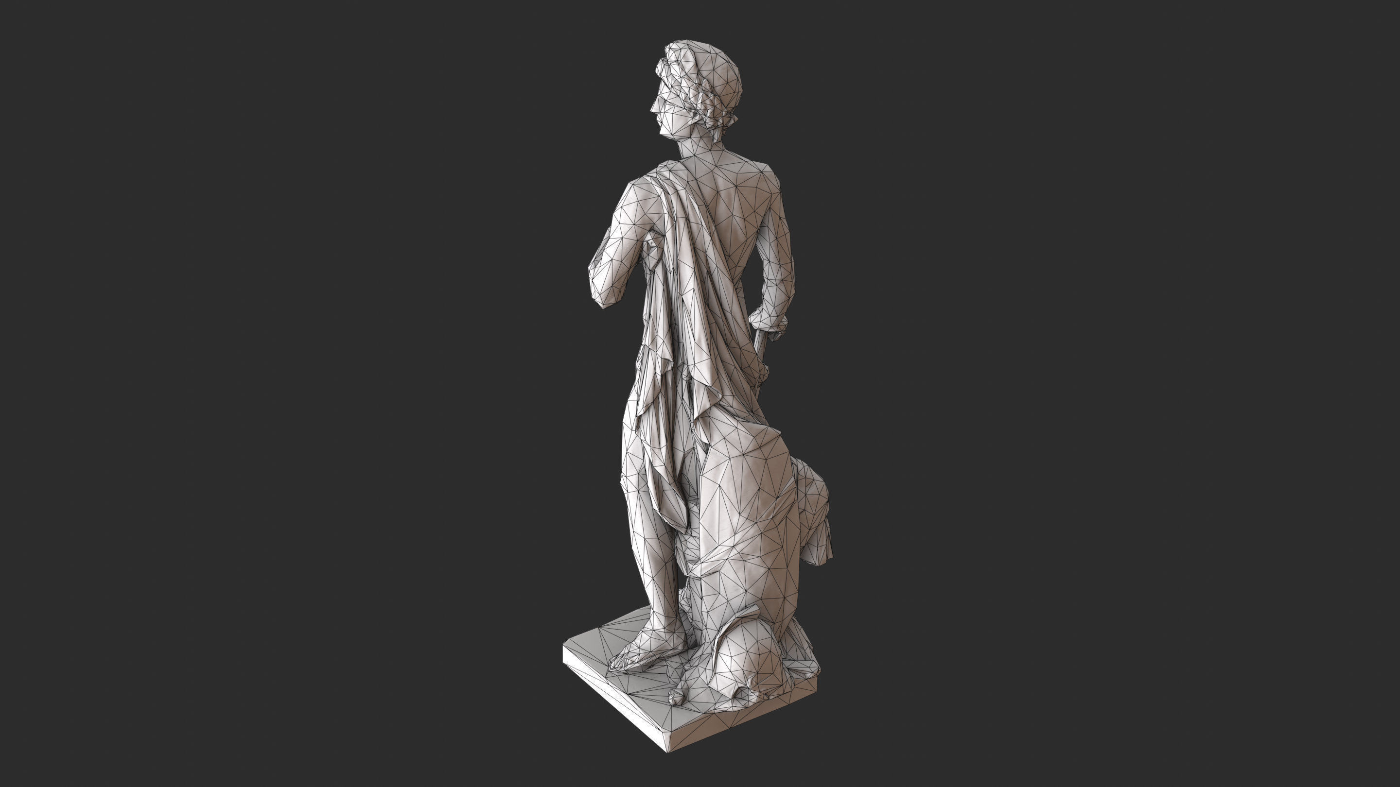 3D model Roman Imperator - Bronze VR / AR / low-poly | CGTrader