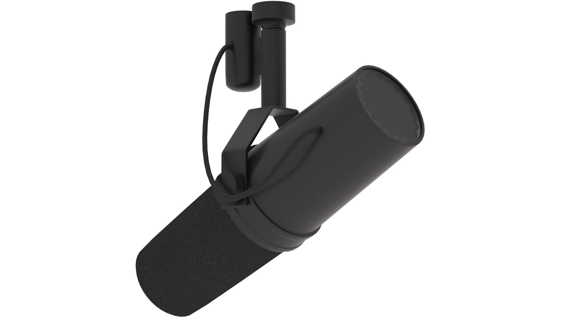 Shure SM7B Microphone 3D model | CGTrader