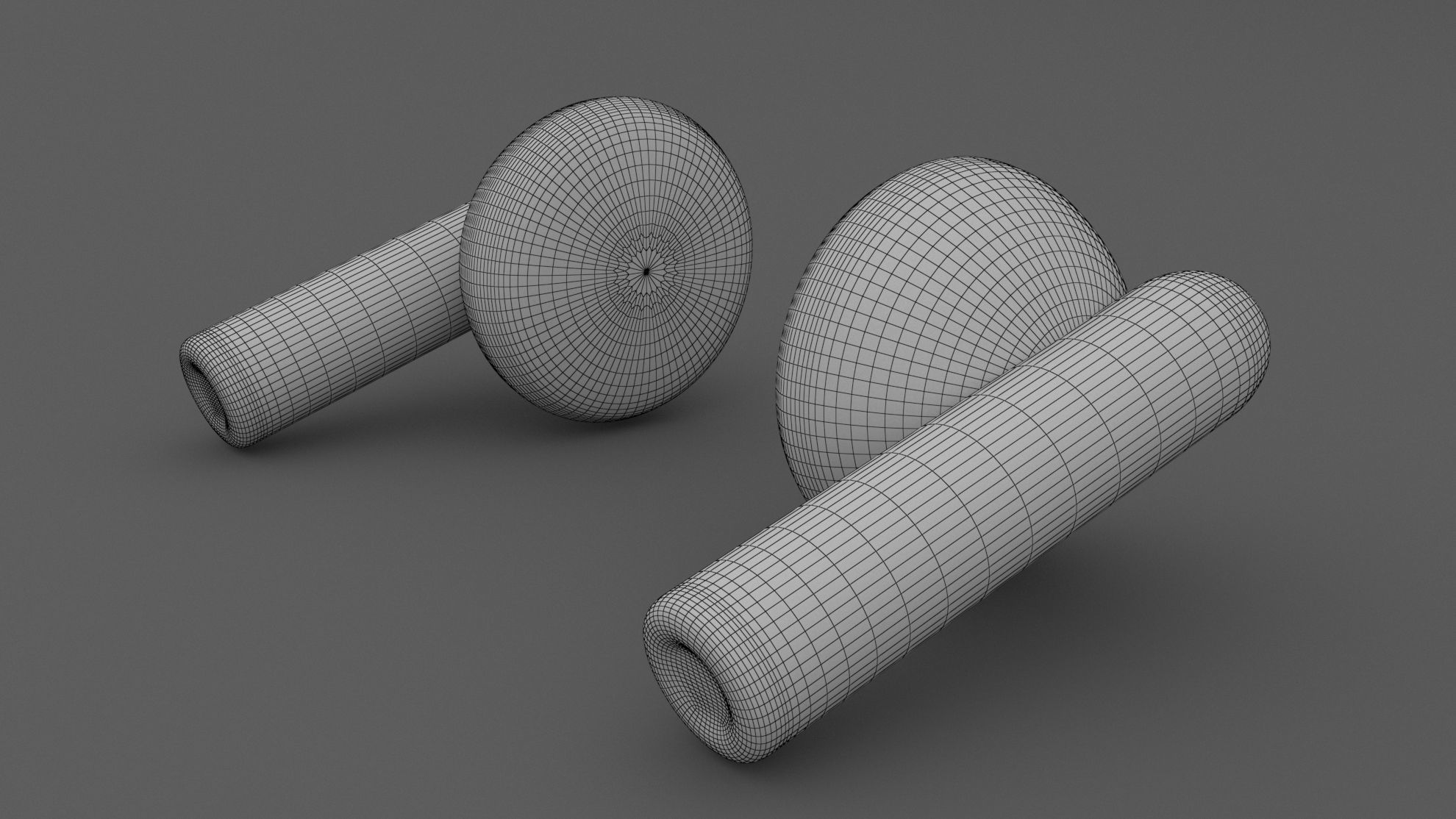 Earphones Earbuds 3D model | CGTrader