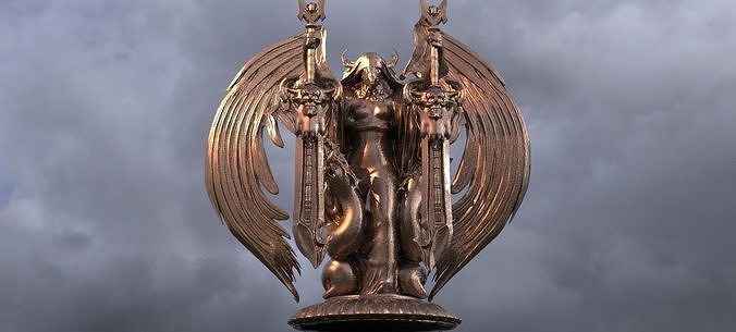 Dark Archon Angel 3D model | CGTrader