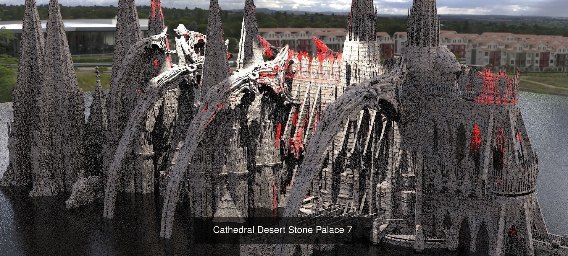 Halloween Horror Architecture Collection 1 | CGTrader